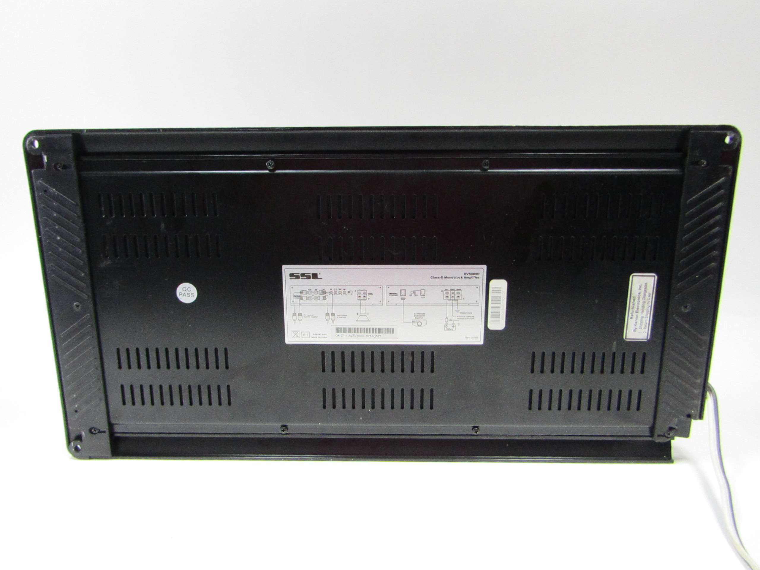 SSL EV5000D 1 Channel 5000 Watt Monoblock Class D Car Amplifier