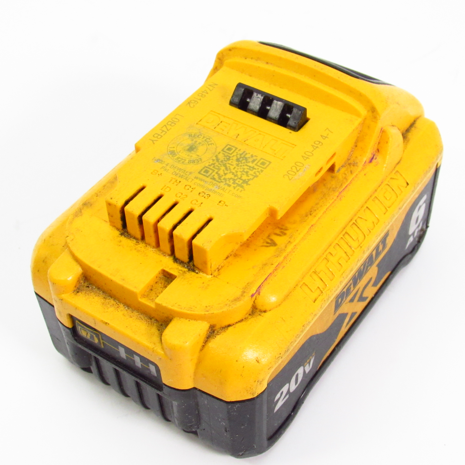 DeWalt DCB206 20V 6Ah Lithium-ion Battery Pack