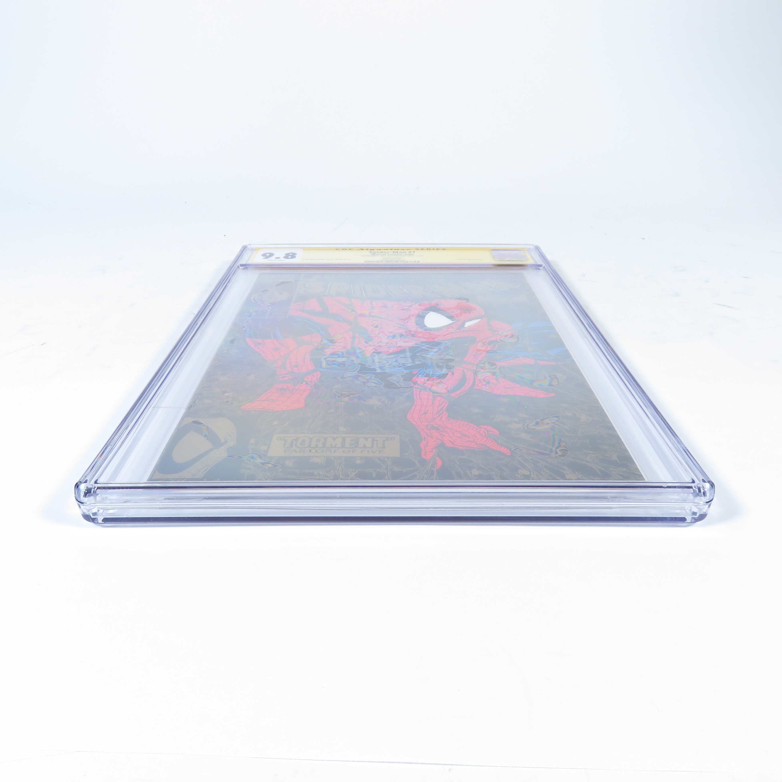 Spider-Man [Gold Edition] #1 (1990) Signed Todd McFarlane 9.8 CGC Comic Book