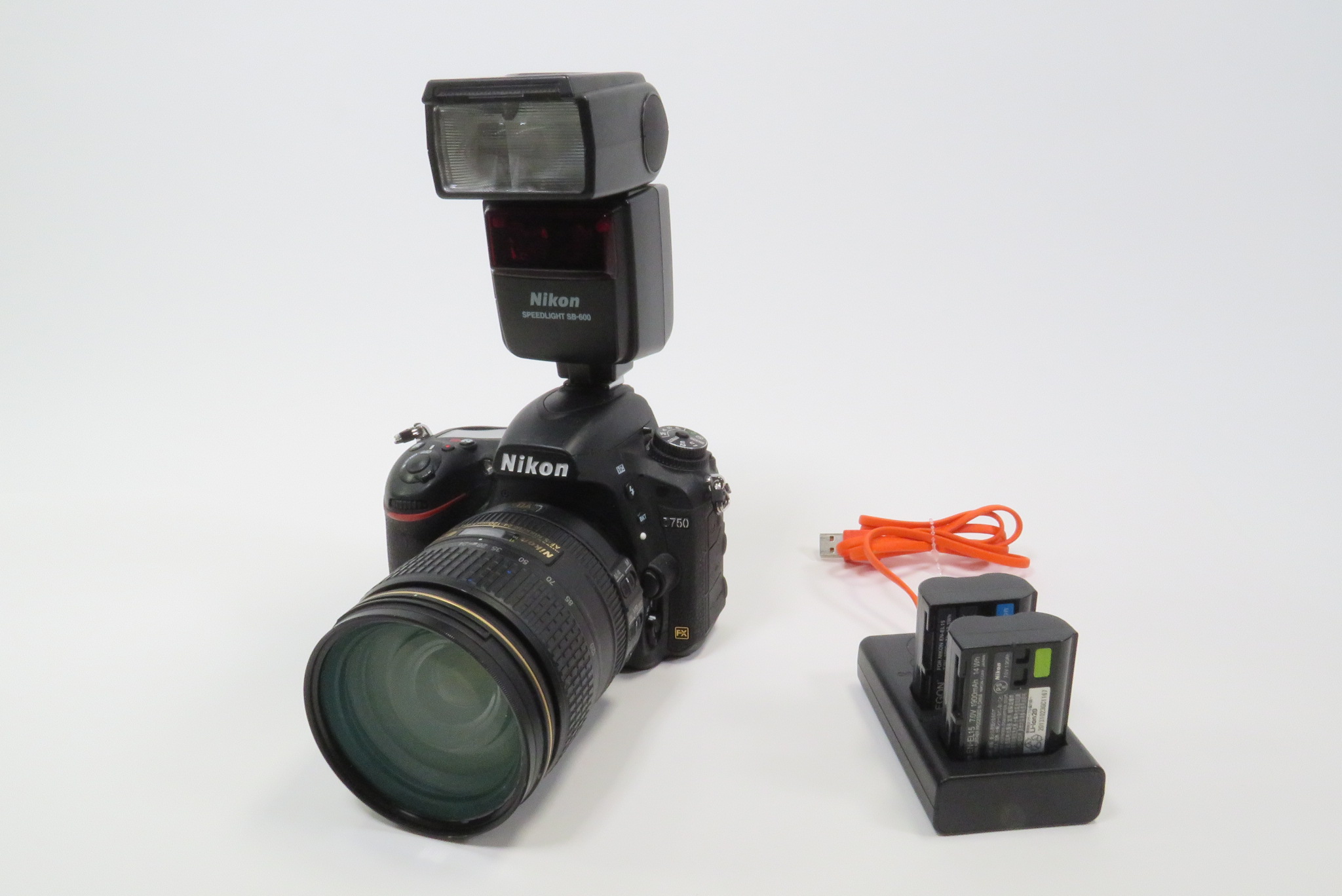 Nikon D750 FX-Format 24.3MP CMOS Image Sensor Digital SLR Camera / 24 ...