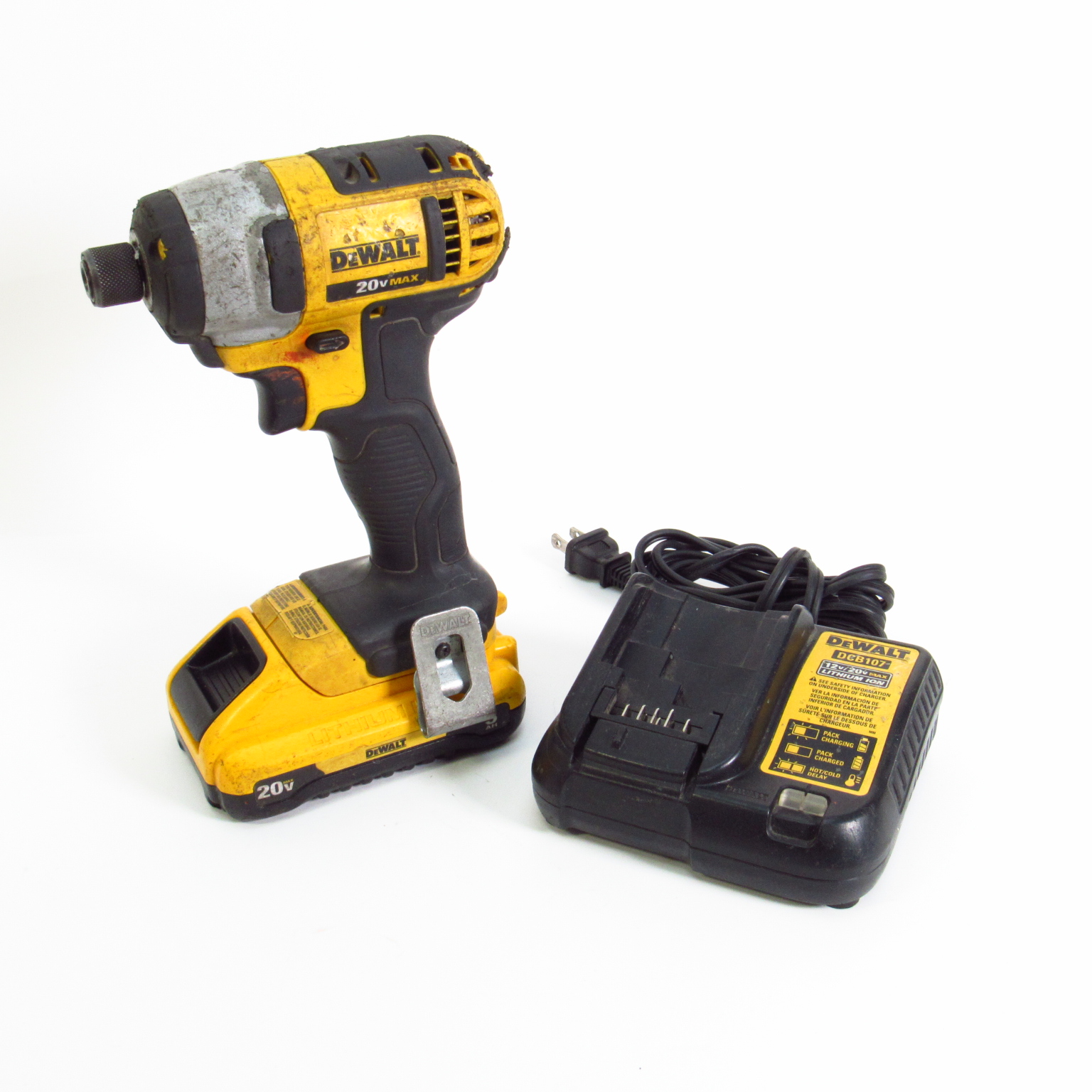 DeWalt DCF885 20V Lithium ion 1 4 Drive Cordless Impact Driver Kit