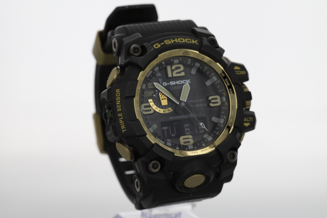 Casio Master of G-Land Mudmaster 57mm Black Dial Resin Strap Men's ...