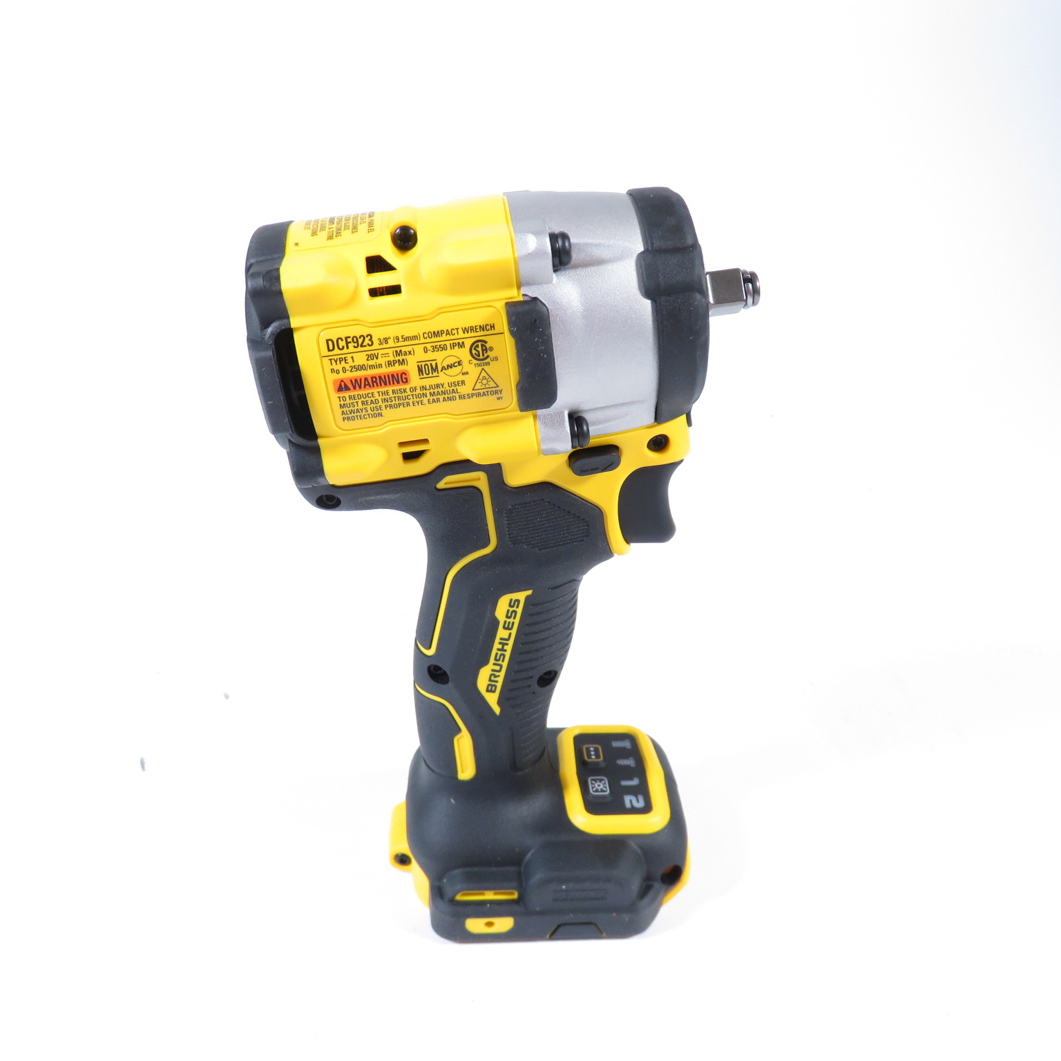 DEWALT DCF923 ATOMIC 20V MAX Cordless Brushless 3/8 in. Impact Wrench