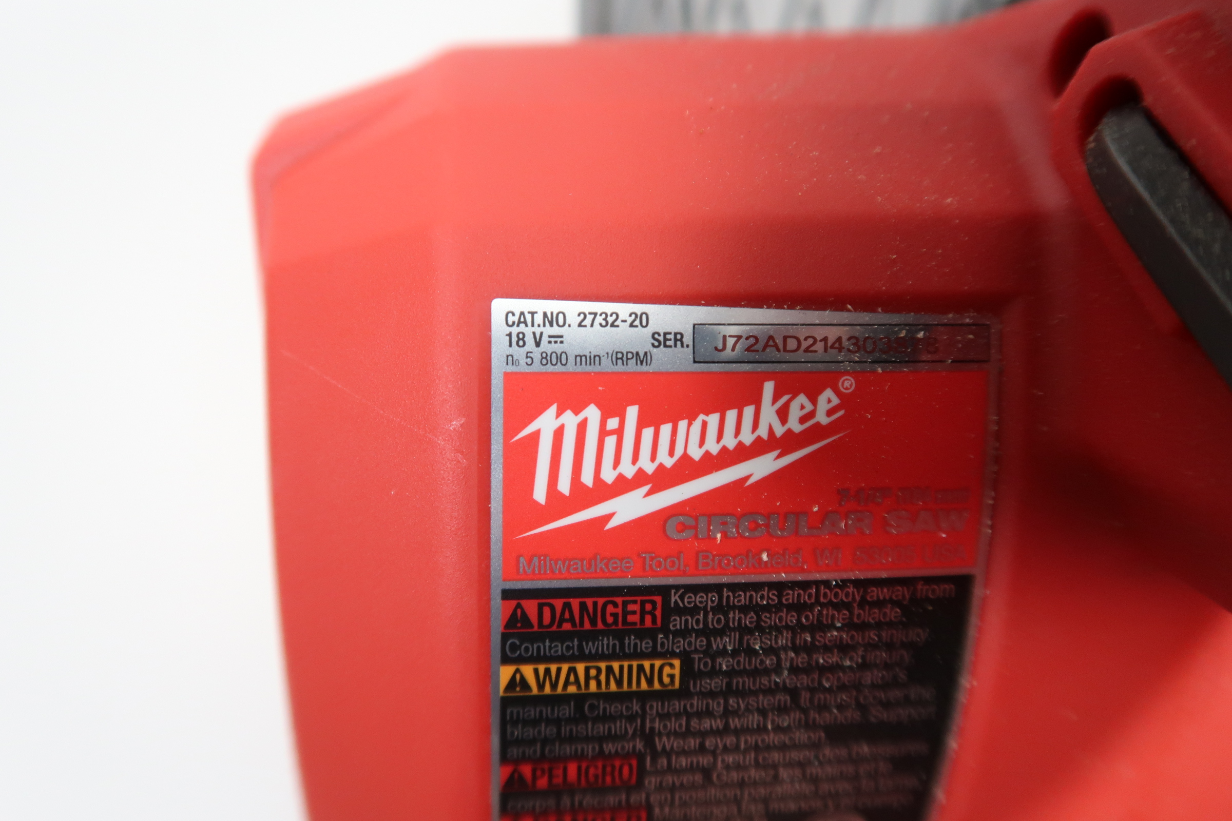 Milwaukee 2732-20 18V Lithium-Ion Brushless Cordless 7-1/4 in. Circular Saw