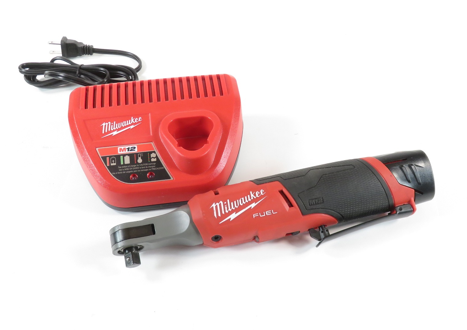 Milwaukee 2567-20 M12 FUEL 12V Li-Ion Brushless Cordless High Speed 3/8" Ratchet