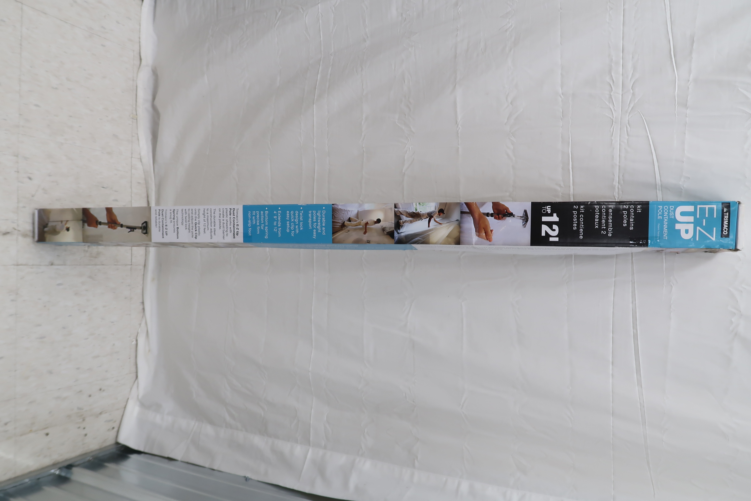 Trimaco Heavy Duty E-Z UP Dust Containment Sheeting Pole 54733