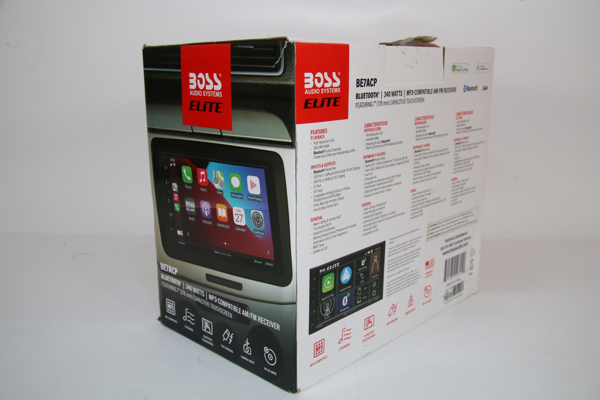 Boss BE7ACP Digital Multimedia Bluetooth Receiver