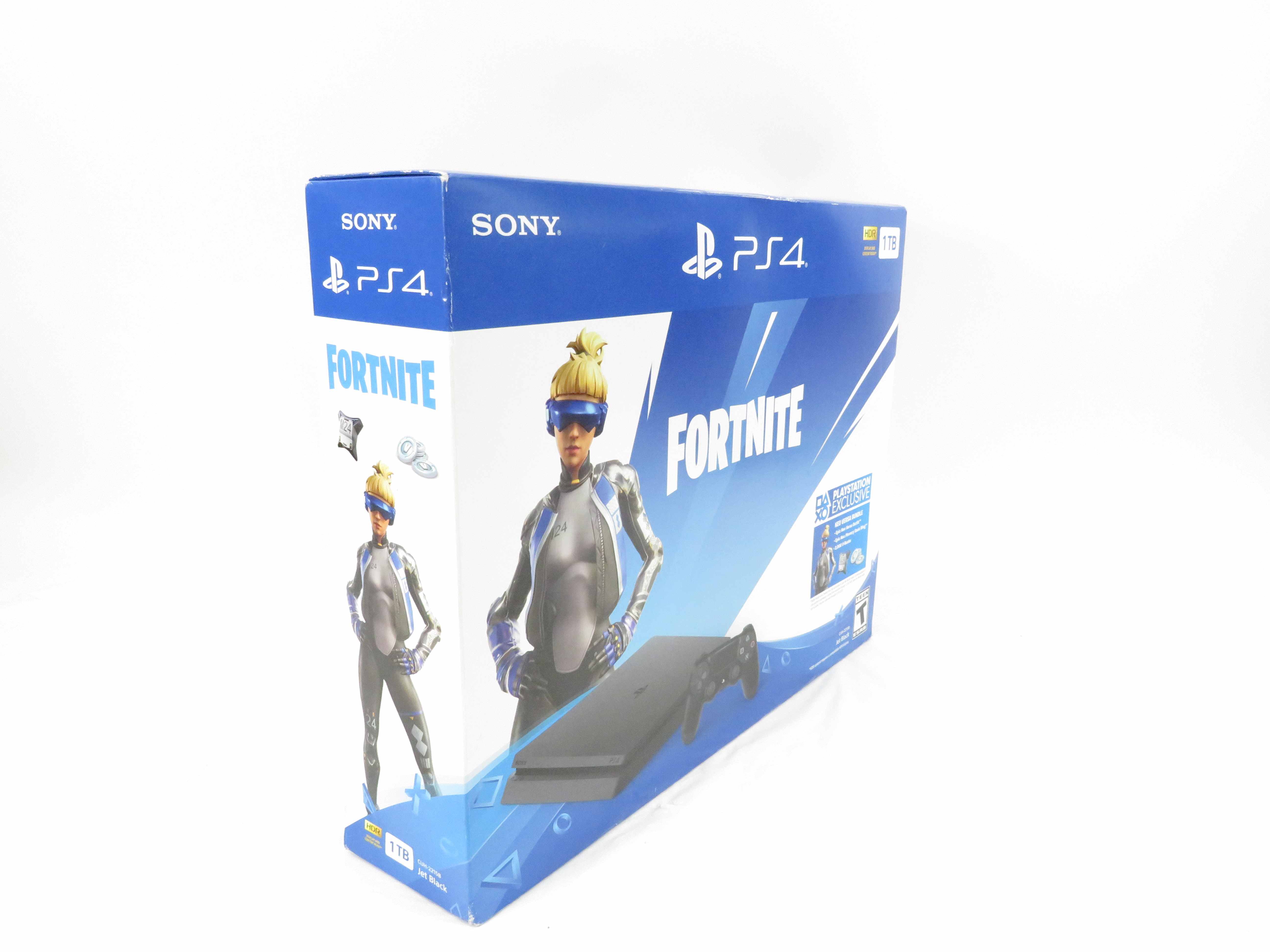 Sony PlayStation 4 Slim 1TB Fortnite Neo Versa Bundle Edition Console ...