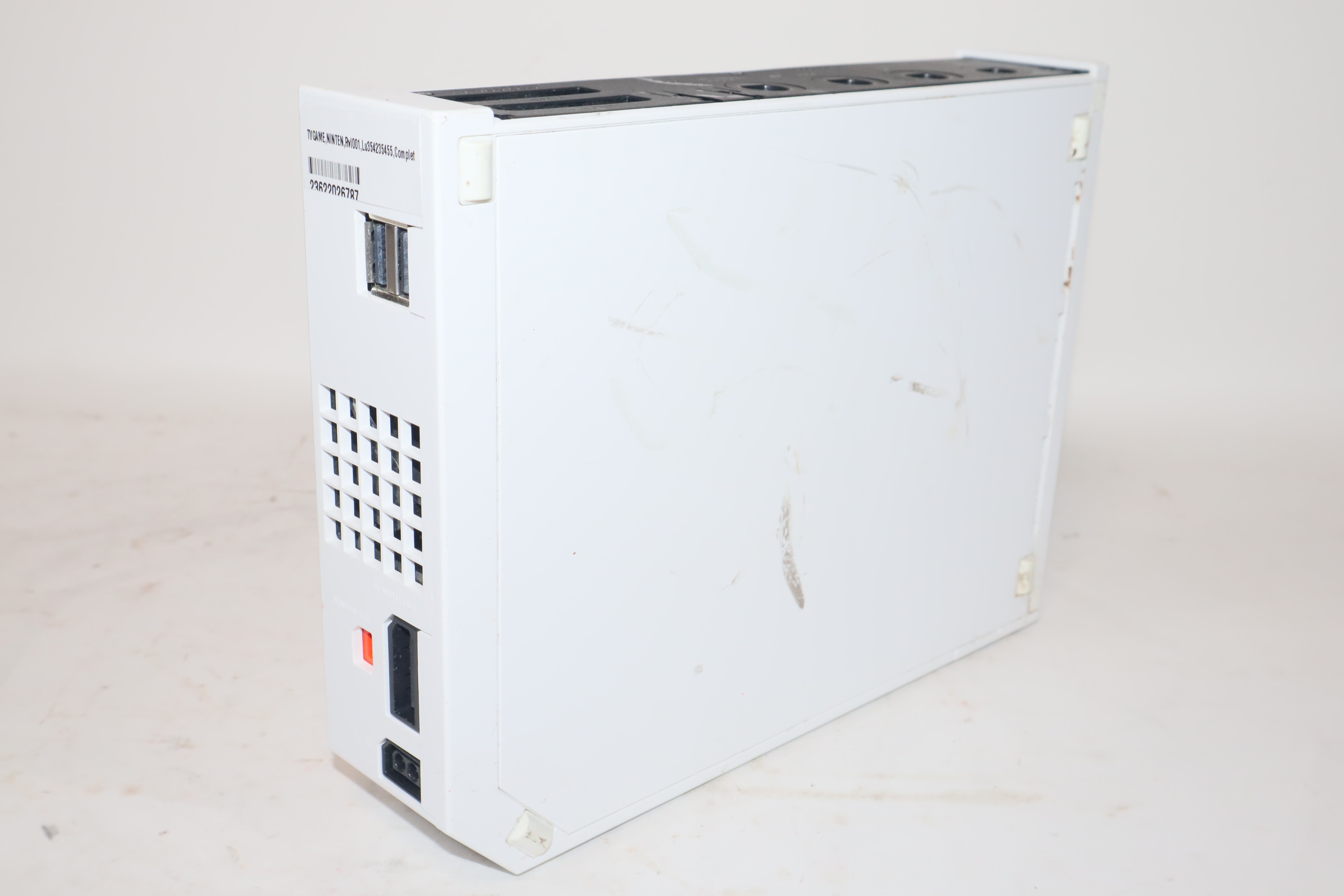 Nintendo RVL-101 White Wii Home Video Gaming Console 5455