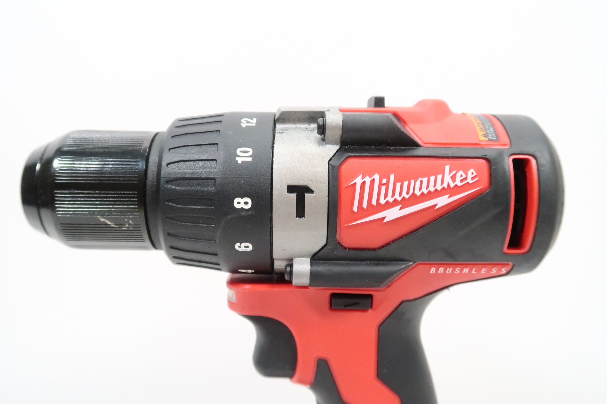 Milwaukee 2902-20 M18 18V Brushless Cordless 1/2" Compact Hammer Drill ...