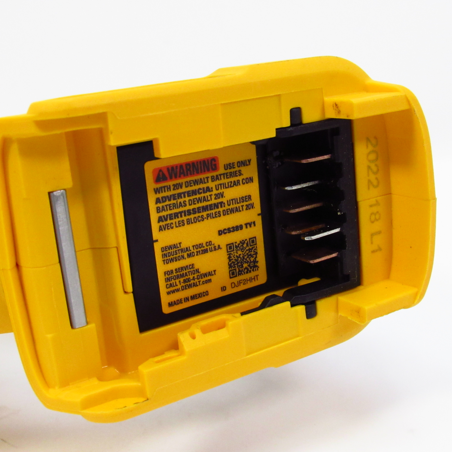 DEWALT DCS389 FlexVolt 60V Lithium-ion Brushless Reciprocating Saw ...