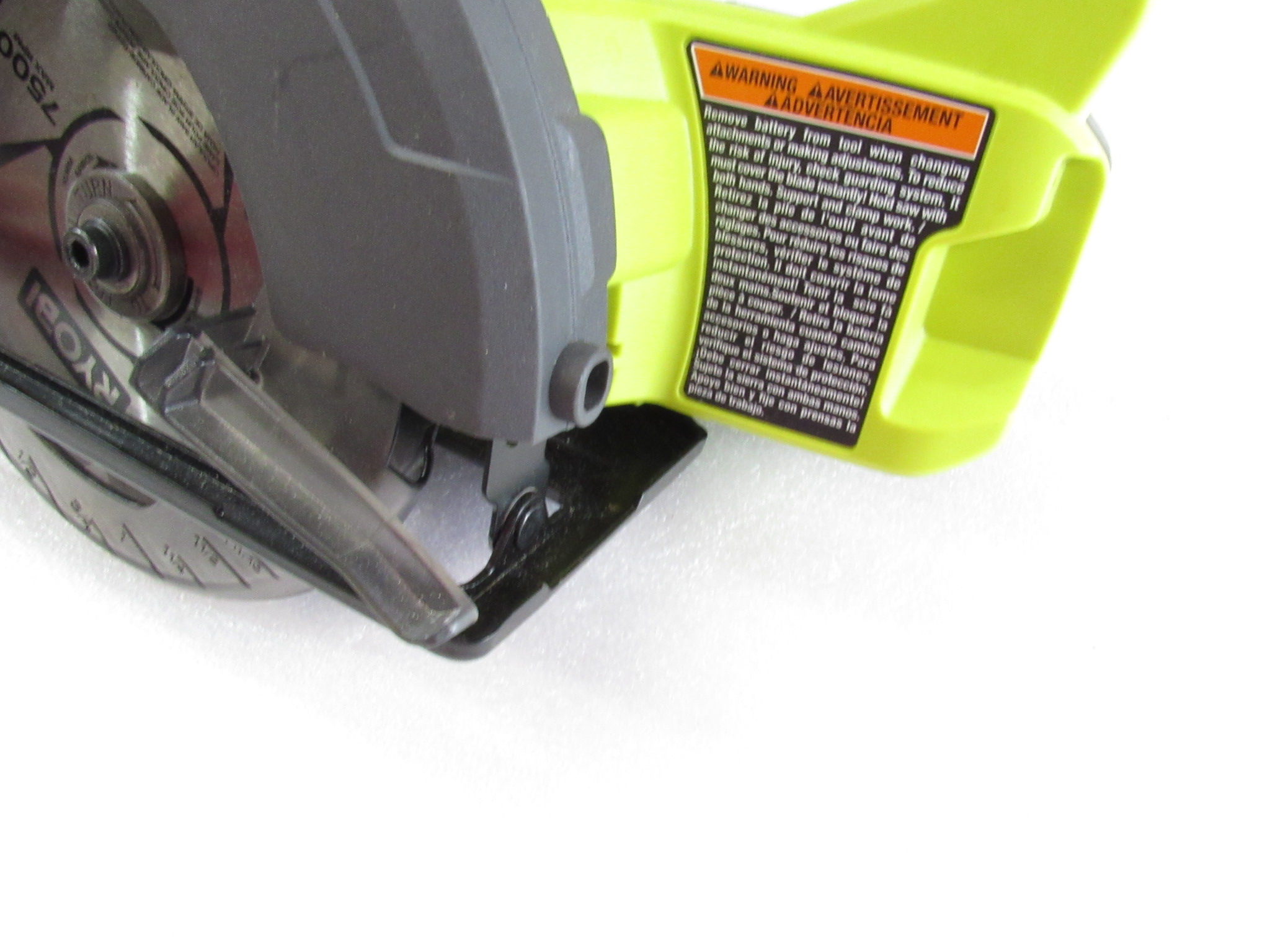 Ryobi PCL500 ONE+ 18-Volt Lithium-Ion Compact Cordless 5 1/2 in ...