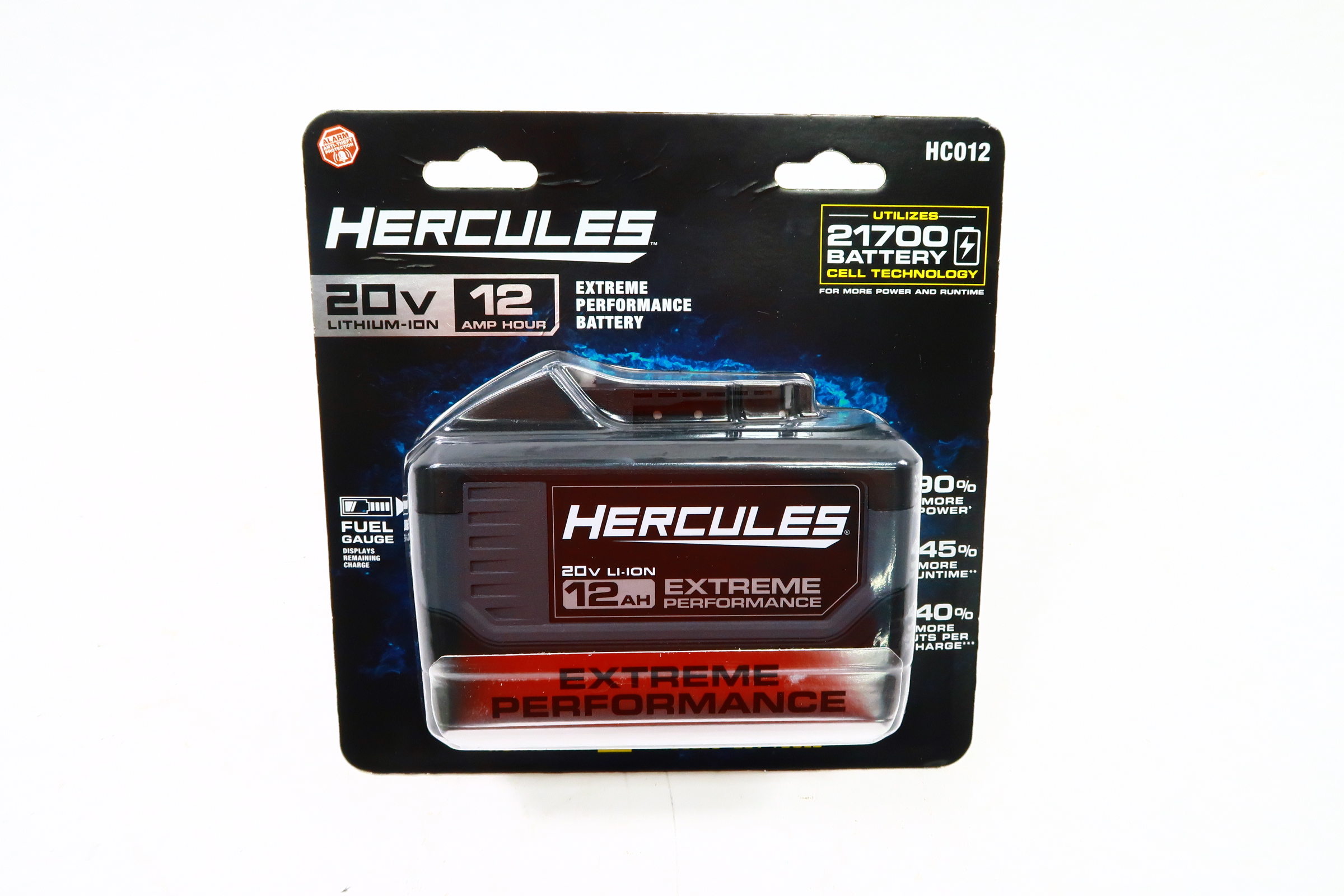 HERCULES HC012 20V 12 Ah Extreme Performance Lithium-Ion Battery