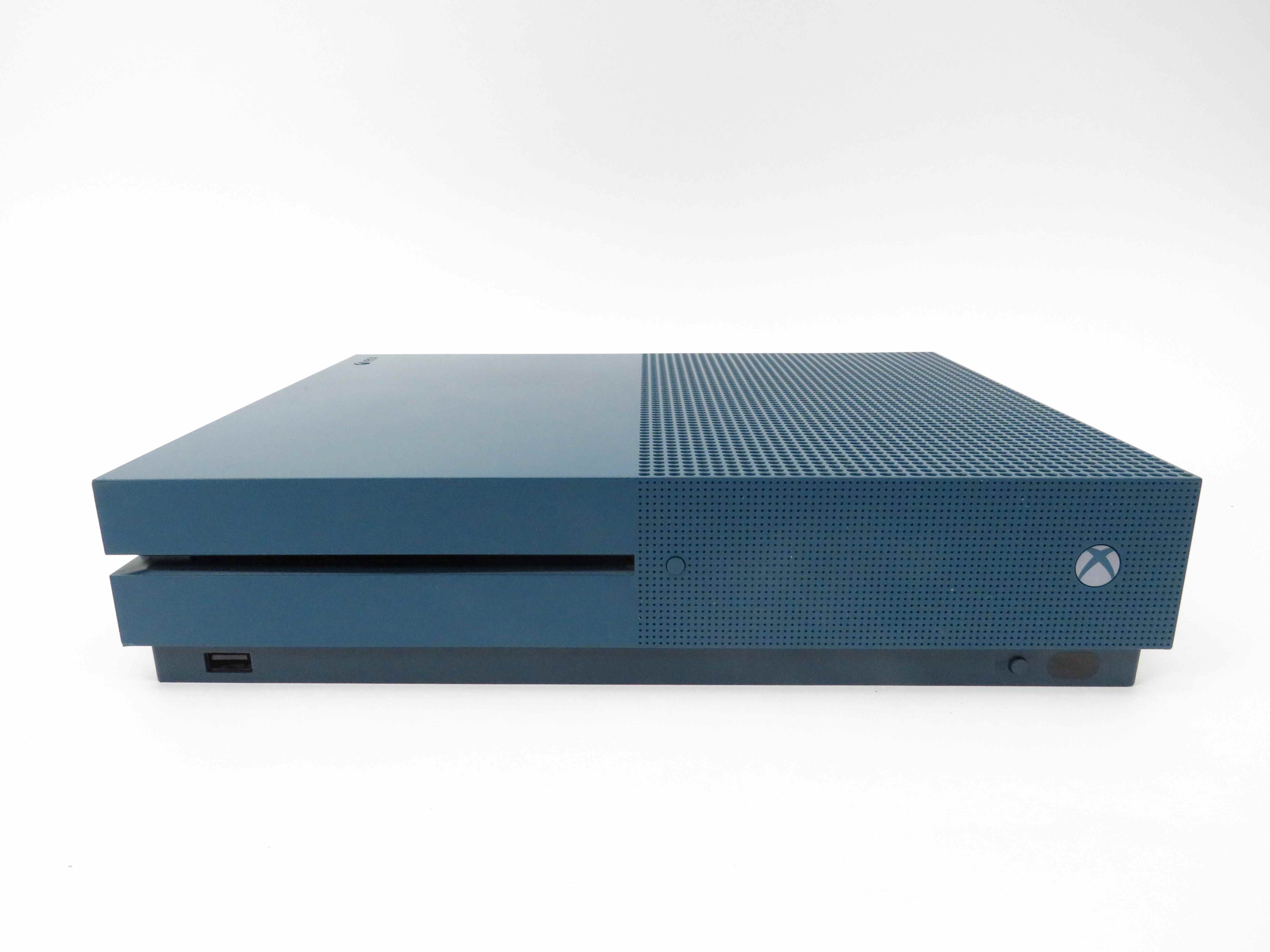 Microsoft 1681 Xbox One S Deep Blue Edition 500GB Video Game System 2684