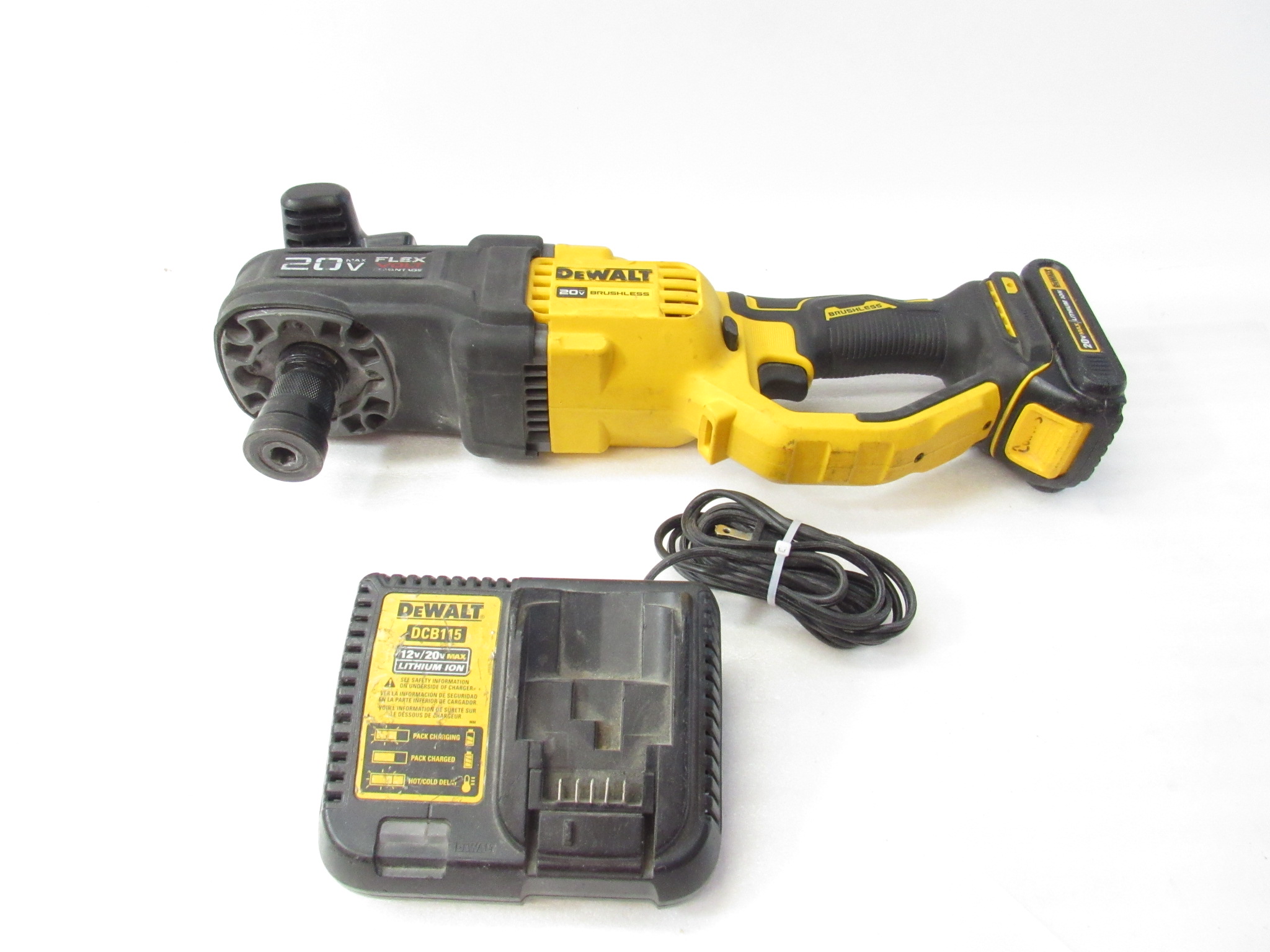 DeWalt DCD445 20V Max Cordless Brushless Drill 7/16 in. Quick Change Stud
