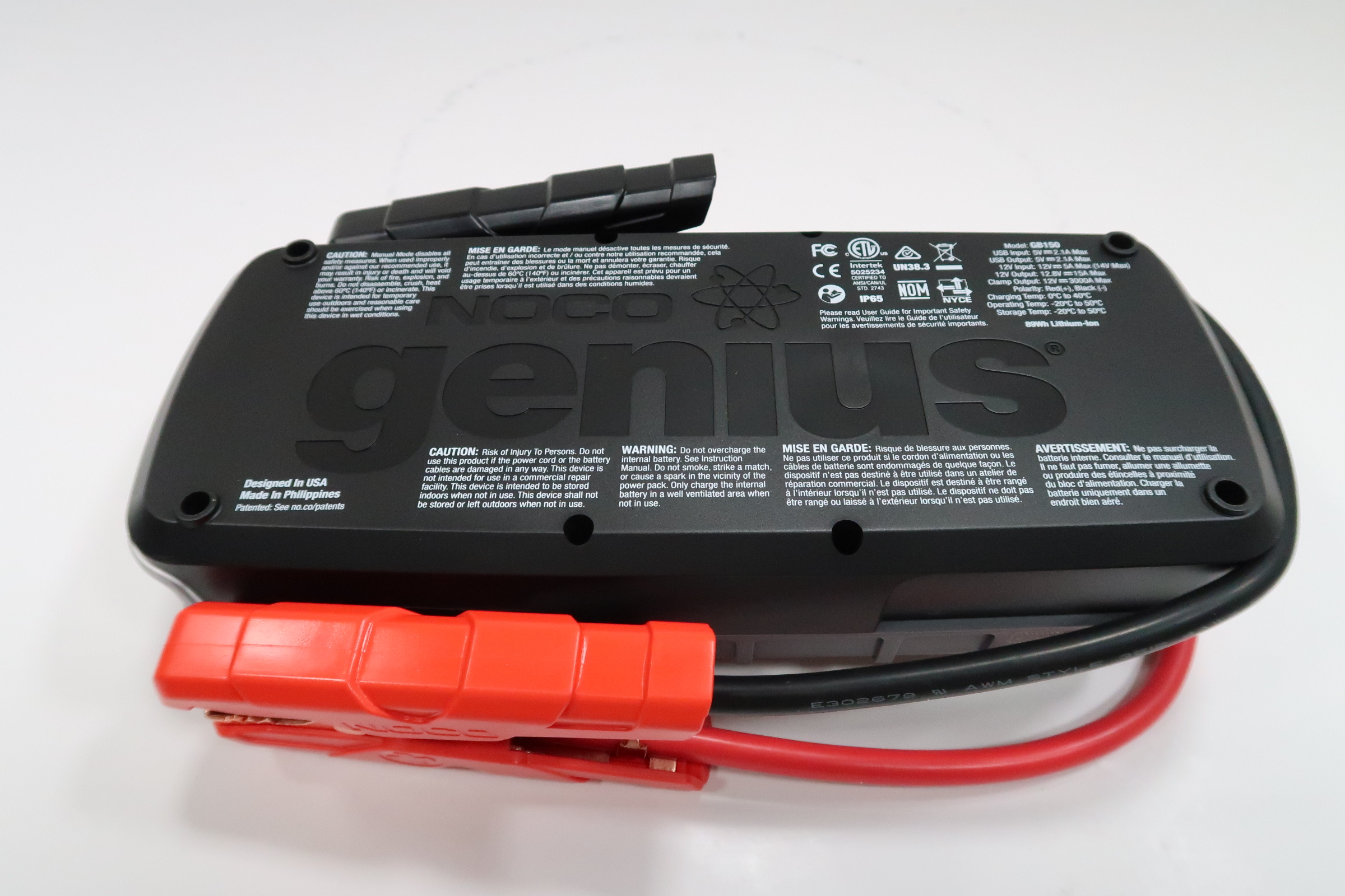NOCO Boost Pro GB150 3,000A UltraSafe Lithium Jump-Starter 1921