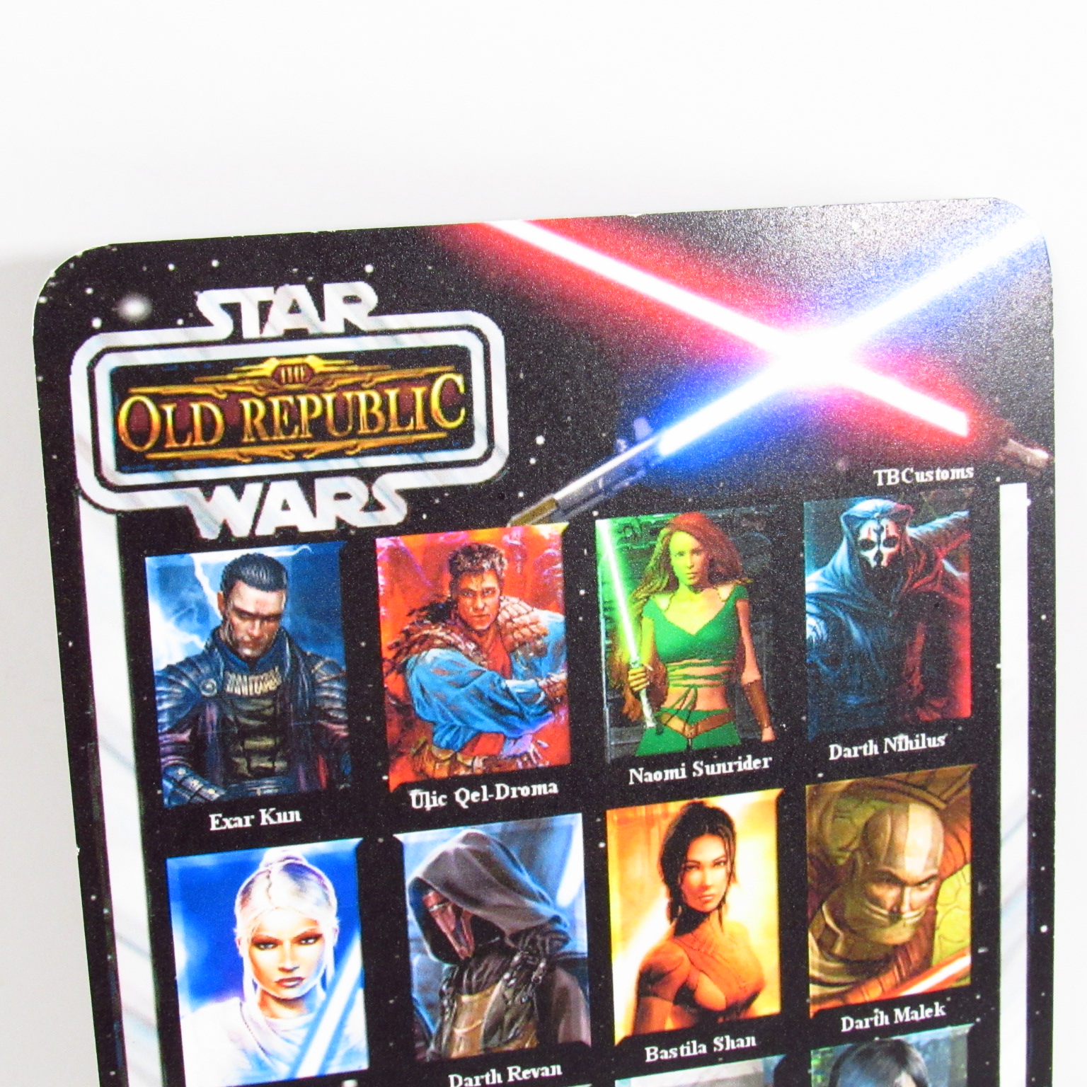 Star Wars The Old Republic Darth Revan Custom Card-Back TBCustoms Figure