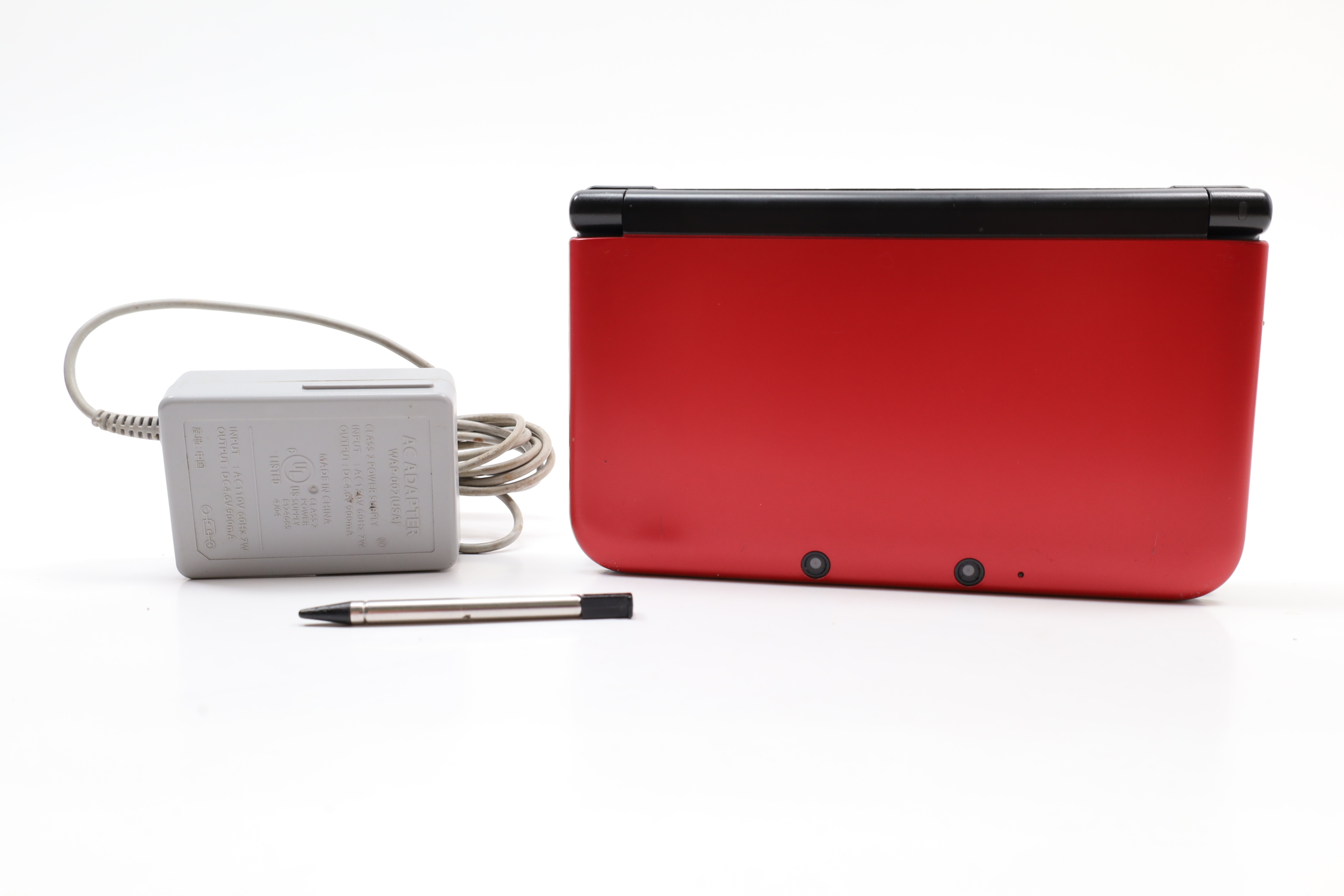 Nintendo 3DS XL SPR-001 3D Dual-Screen Handheld Game System - Red (5048)
