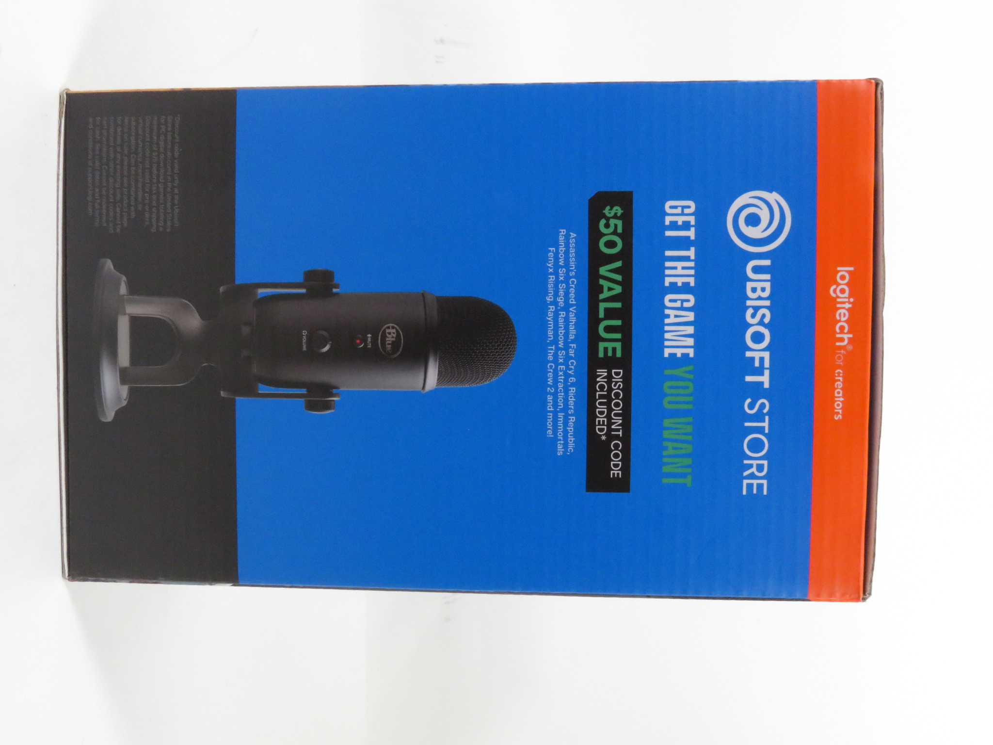 Logitech for Creators Blue Yeti Gaming / Streaming USB Microphone