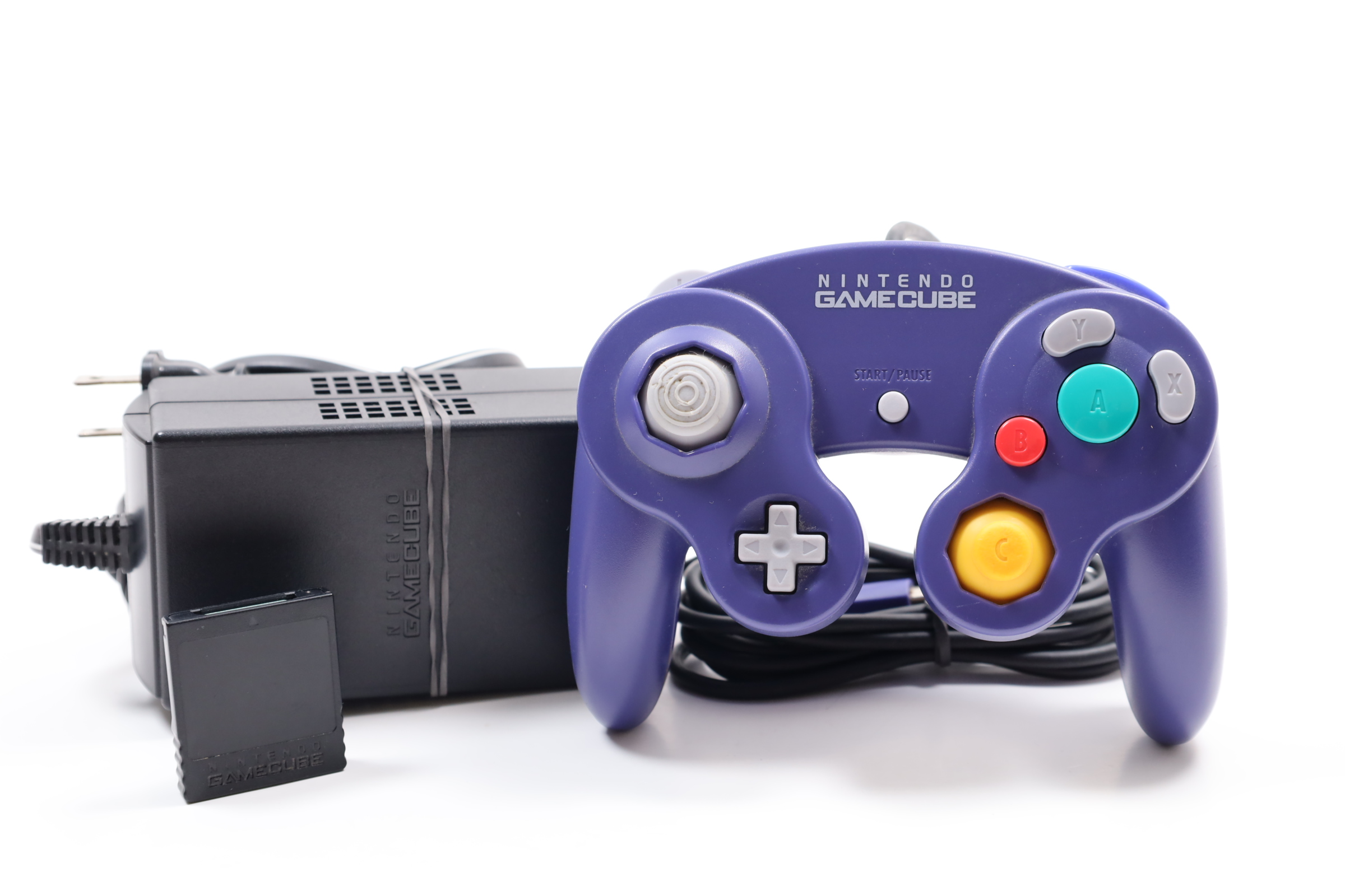 Nintendo GameCube DOL-001 Video Game Console - Indigo (3834)