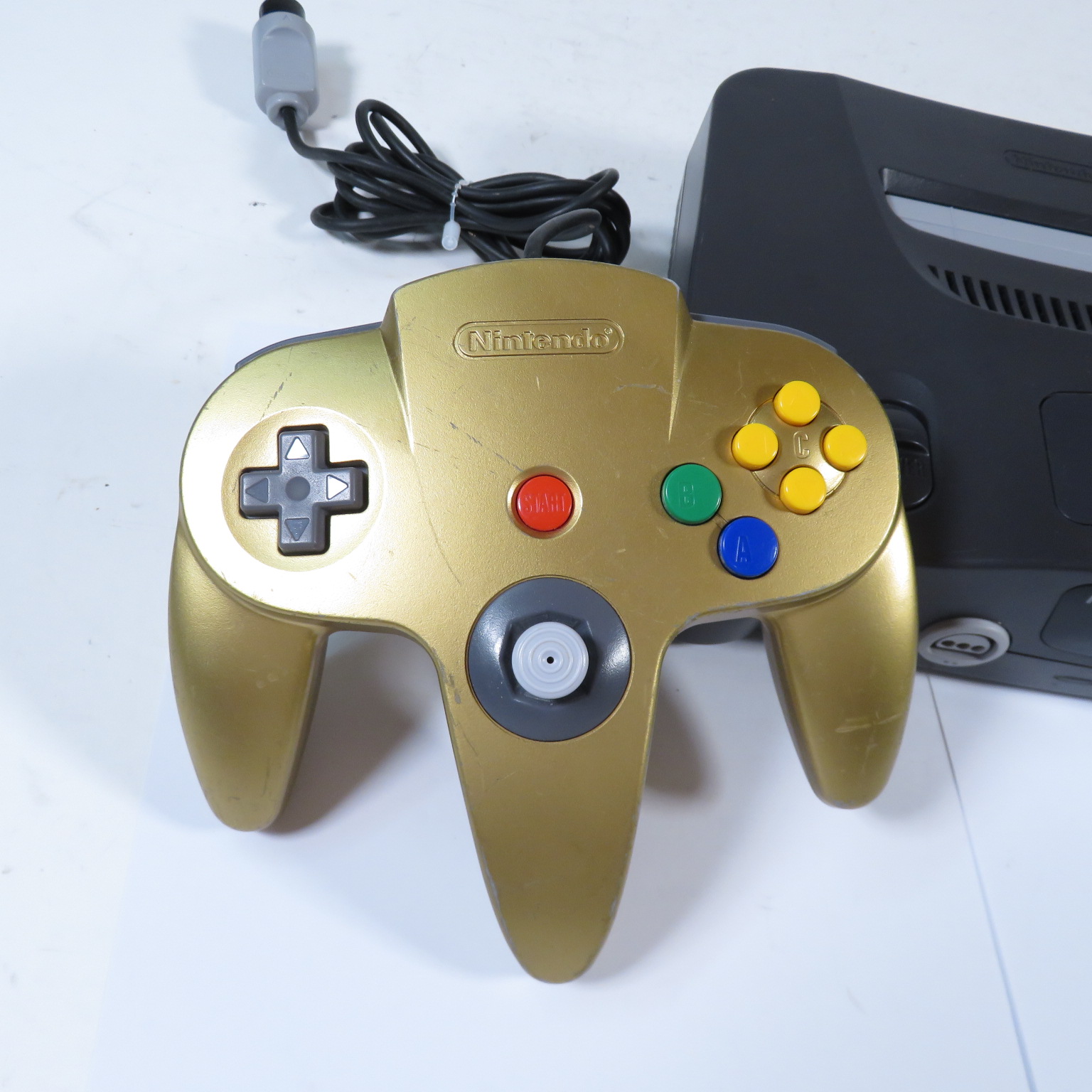 Nintendo 64 N64 NUS-001 64-bit CPU Home Video Game Console