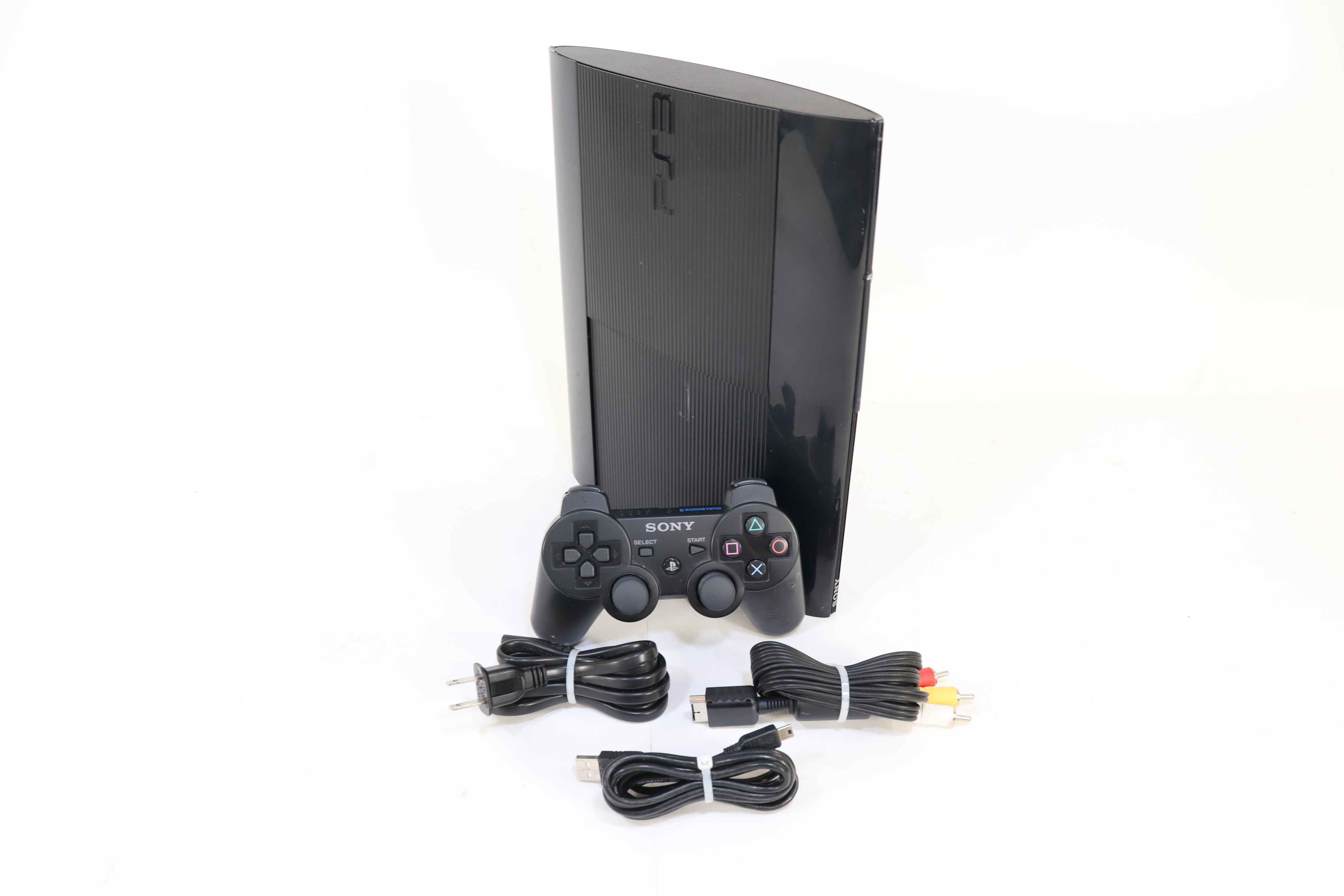 Sony PlayStation 3 Super Slim CECH-4201A 12GB Home Video Game Console ...