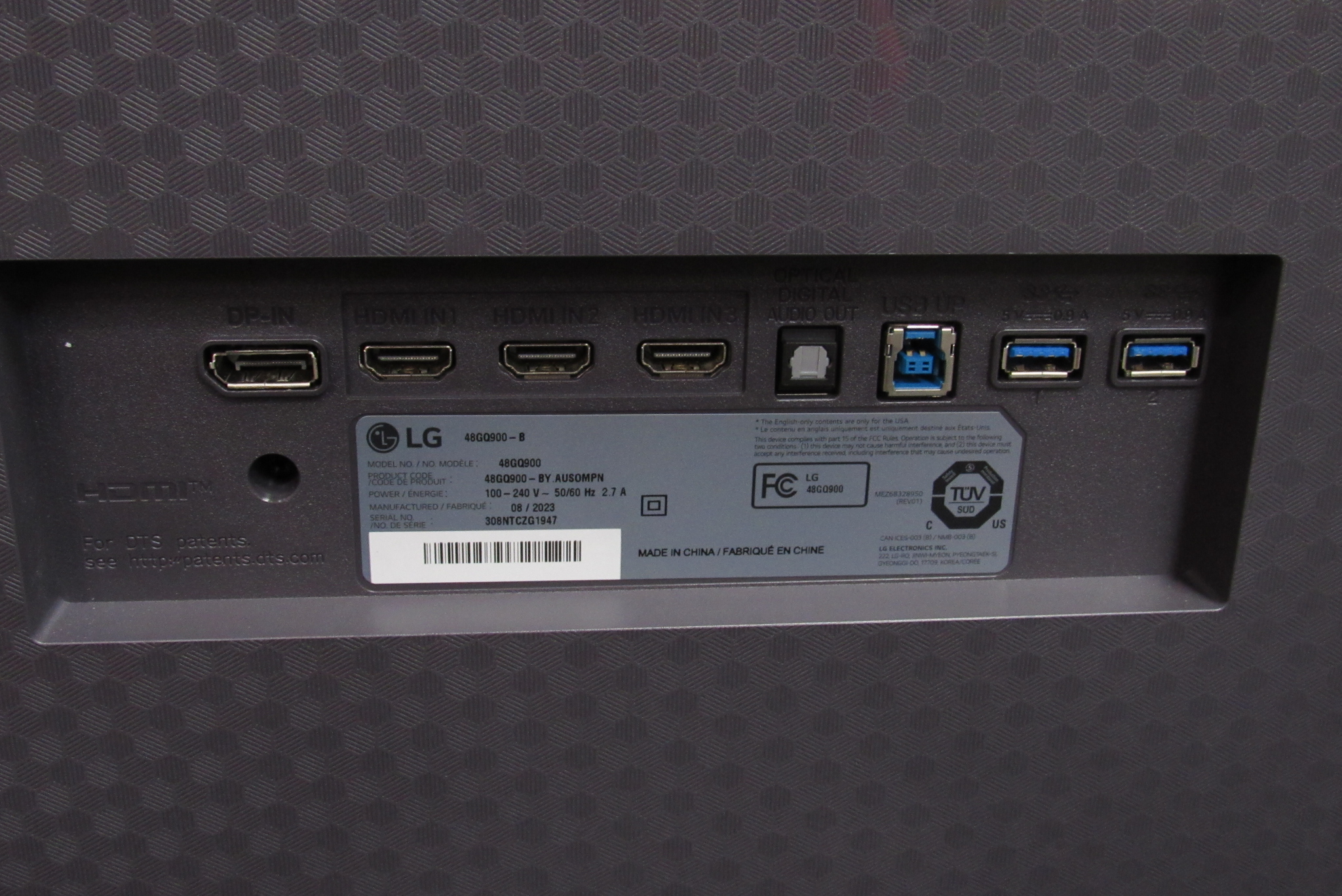 LG UltraGear 48GQ900-B OLED 4K UHD 120Hz 48'' Gaming Monitor -Local ...