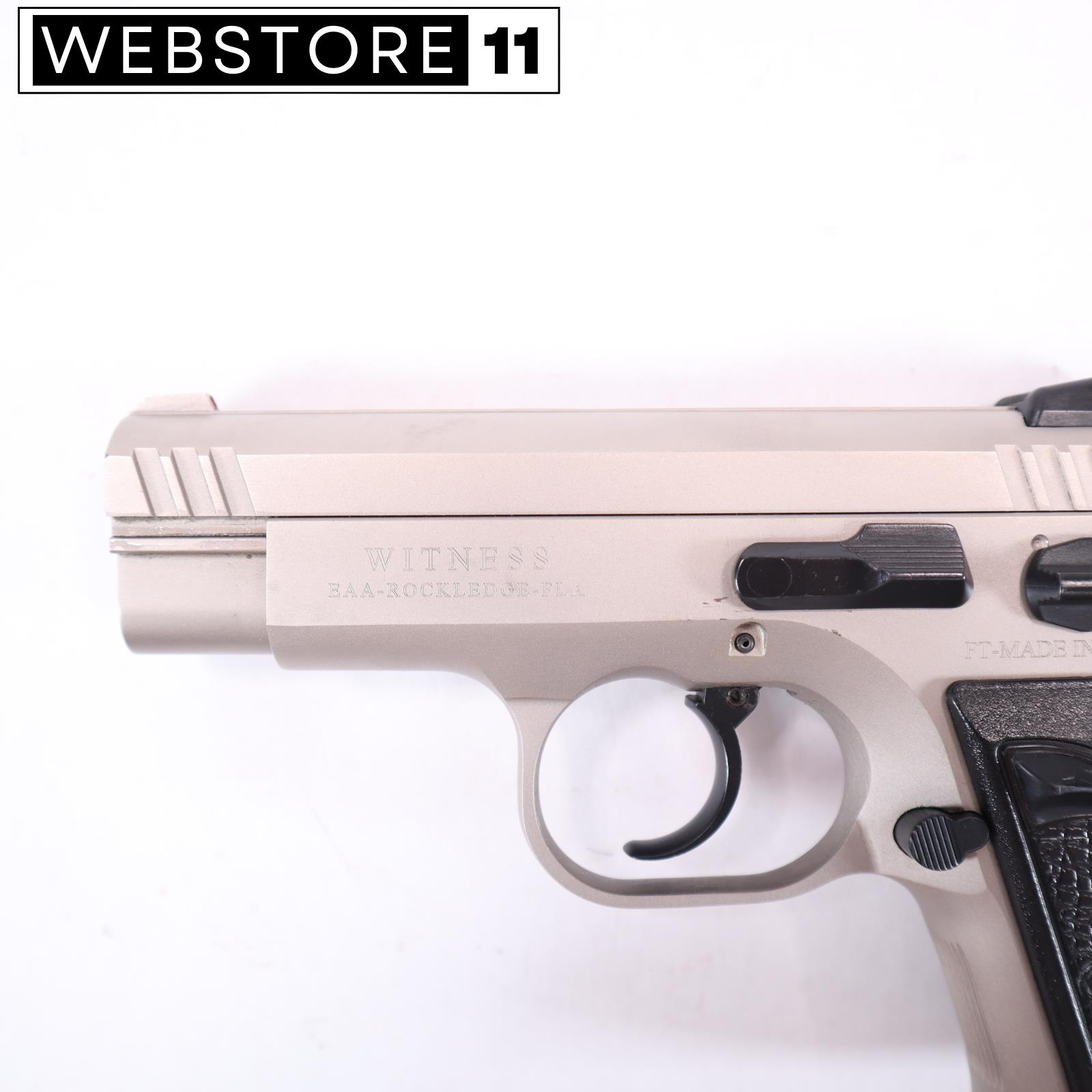 Tanfoglio EAA Witness Compact .40 S&W 3.6" Semi-Automatic Pistol w/ Mag ...