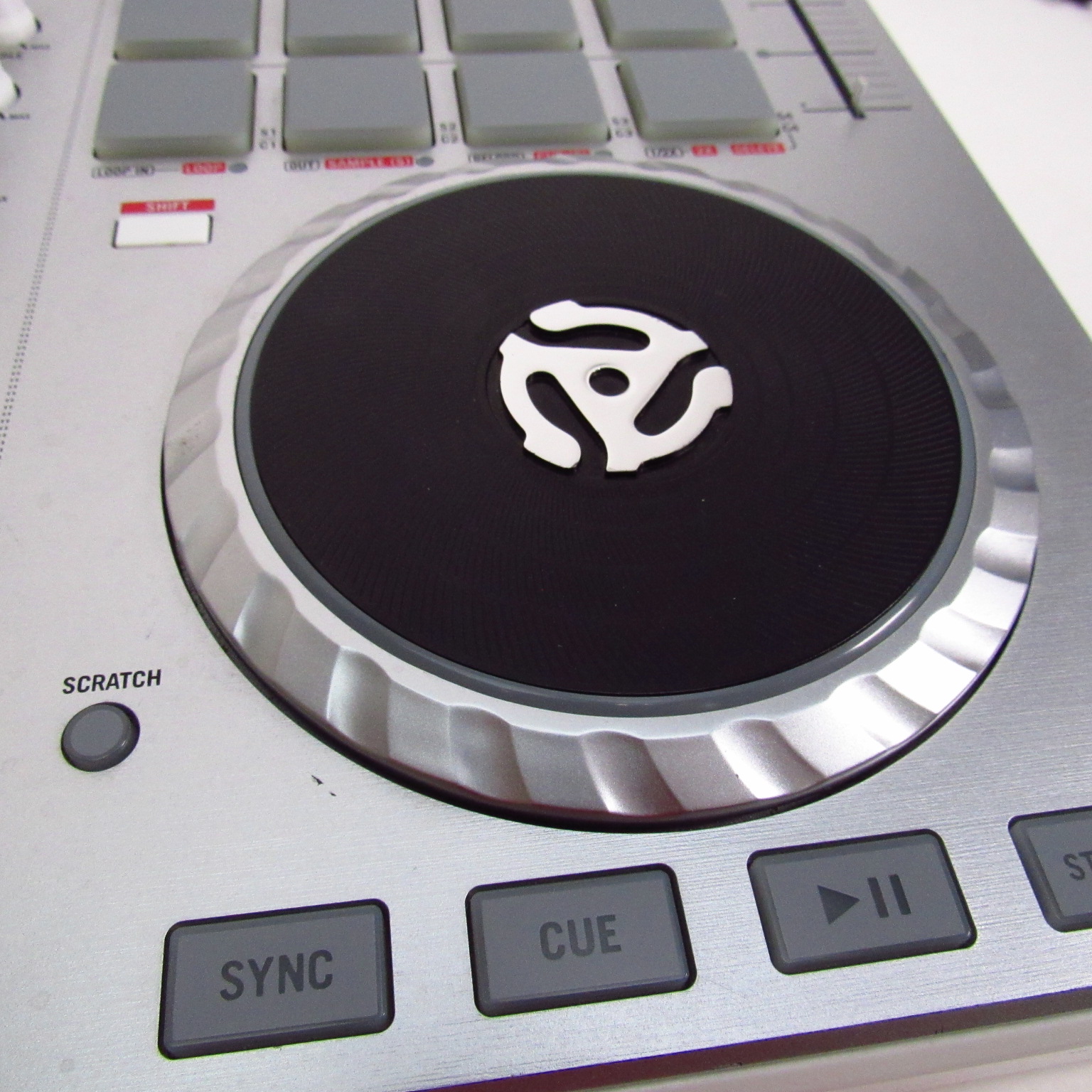 Numark Mixtrack II USB DJ Controller - Silver/White
