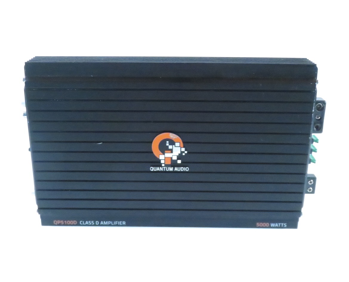 Quantum Audio QP5100.1D Class D 5000-Watts Dynamic Monoblock Amplifier