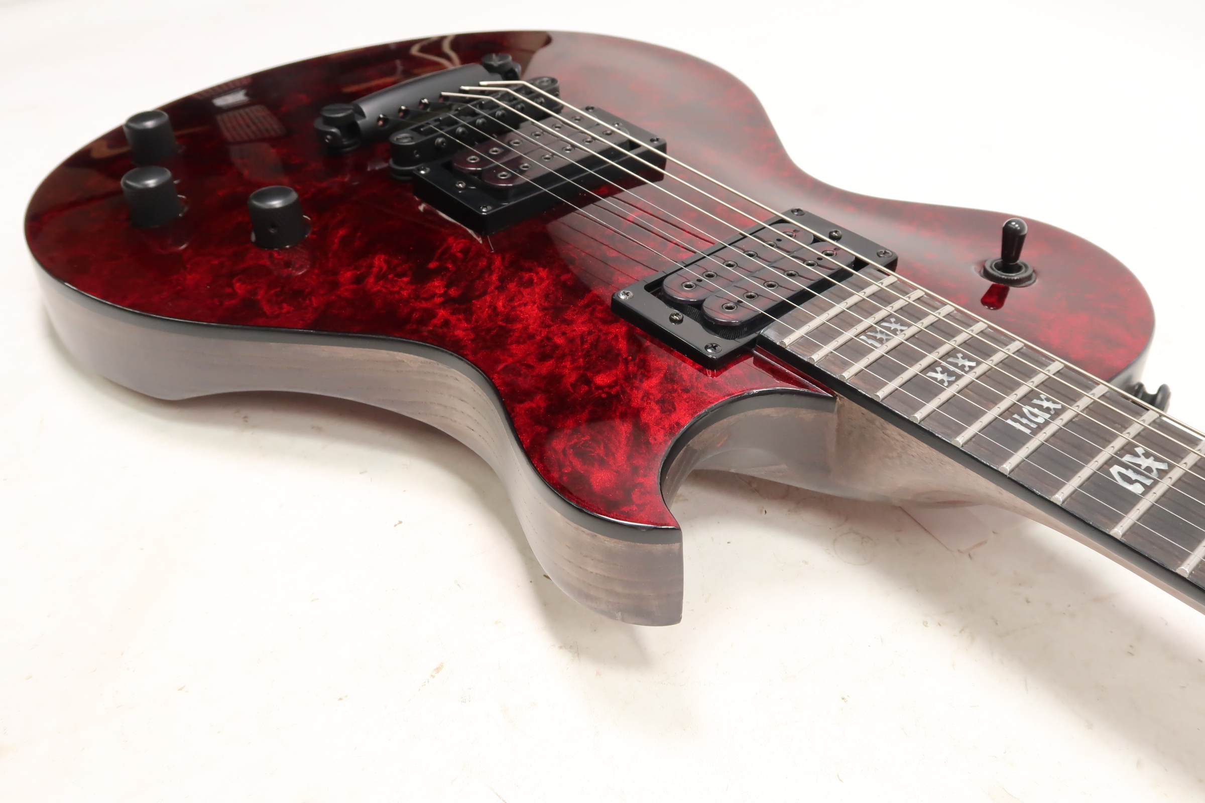 Schecter Solo-II Apocalypse Red Reign 6-String RH Electric Guitar