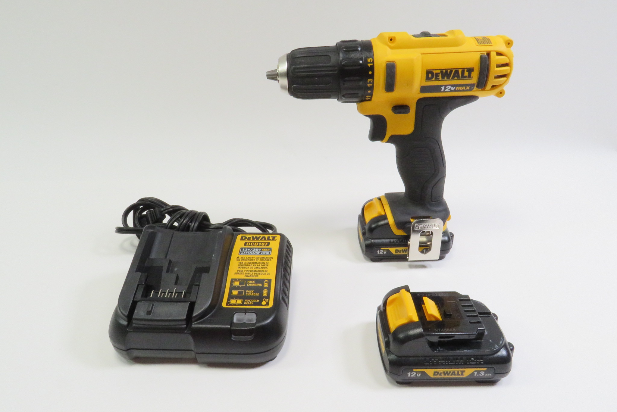 DeWalt DCD710 12V Max 3/8" Cordless Drill Driver Kit