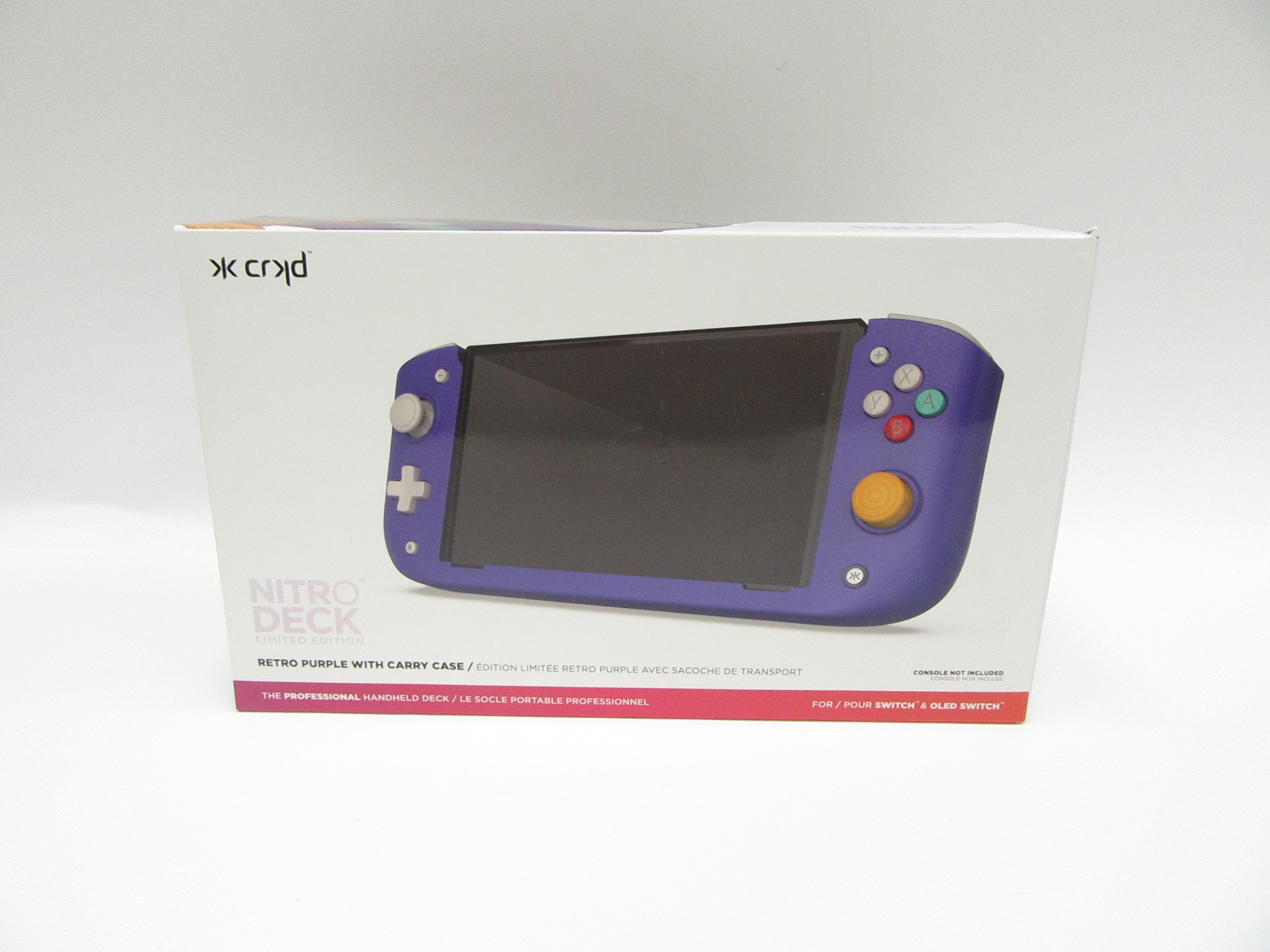 CRKD Nitro Deck Limited Edition Retro Purple Switch Console Deck