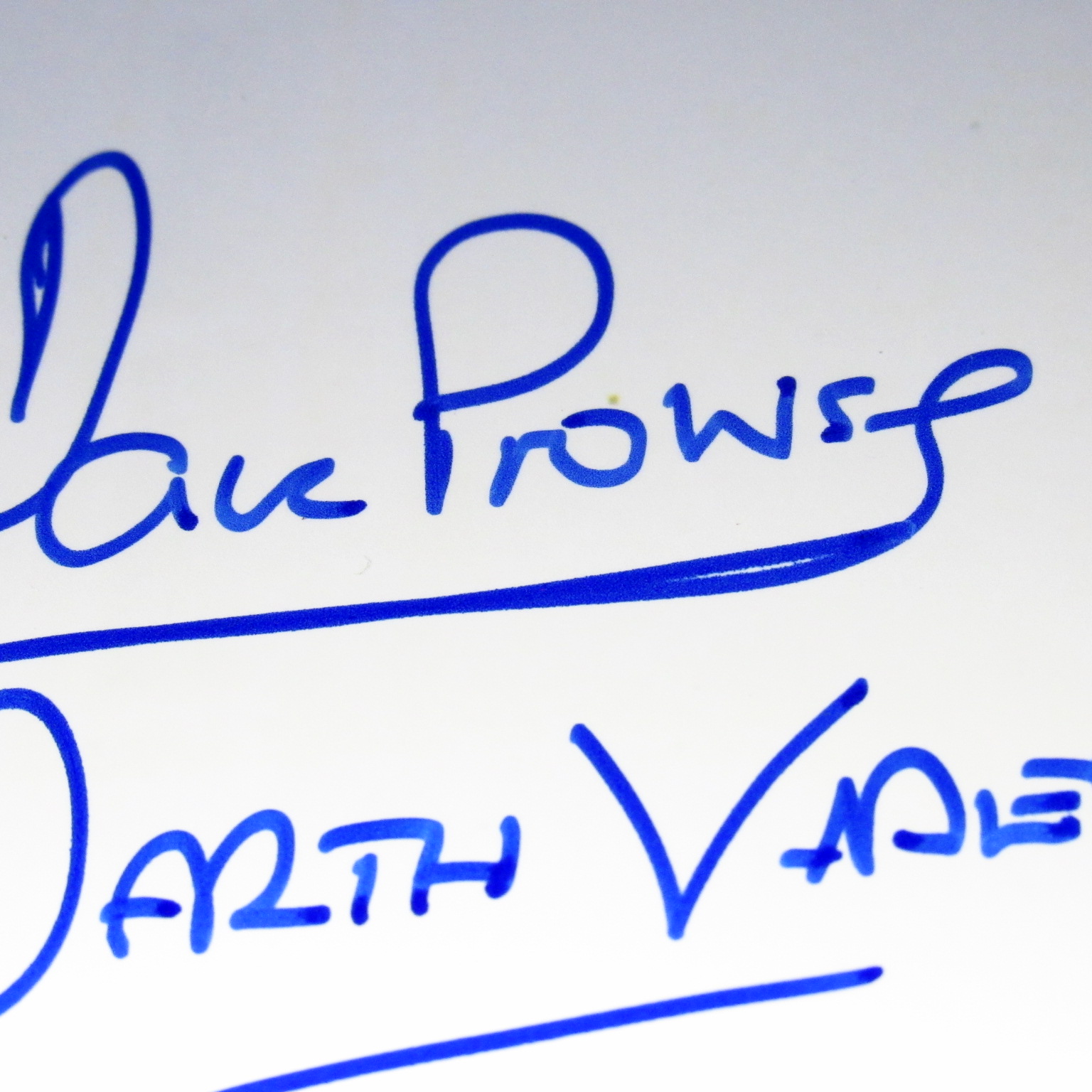 David Prowse Signed Autographed Darth Vader Star Wars 8x10 Photo Print