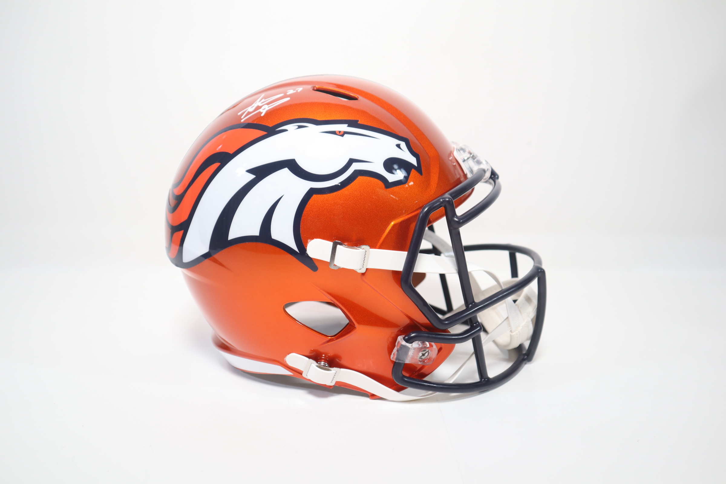 RIDDELL 25-301 Denver Broncos Flash Replica Helmet / Steve Atwater ...