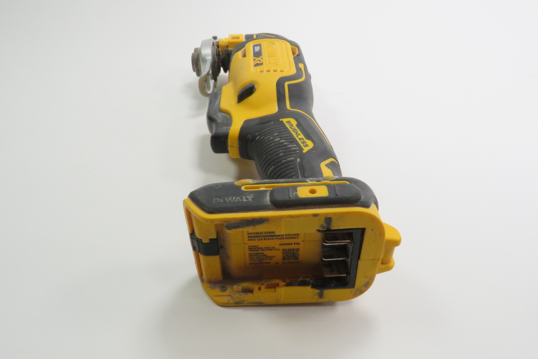 DeWalt DCS356 20V MAX Brushless Lithium-Ion 3-Speed Oscillating Multi ...