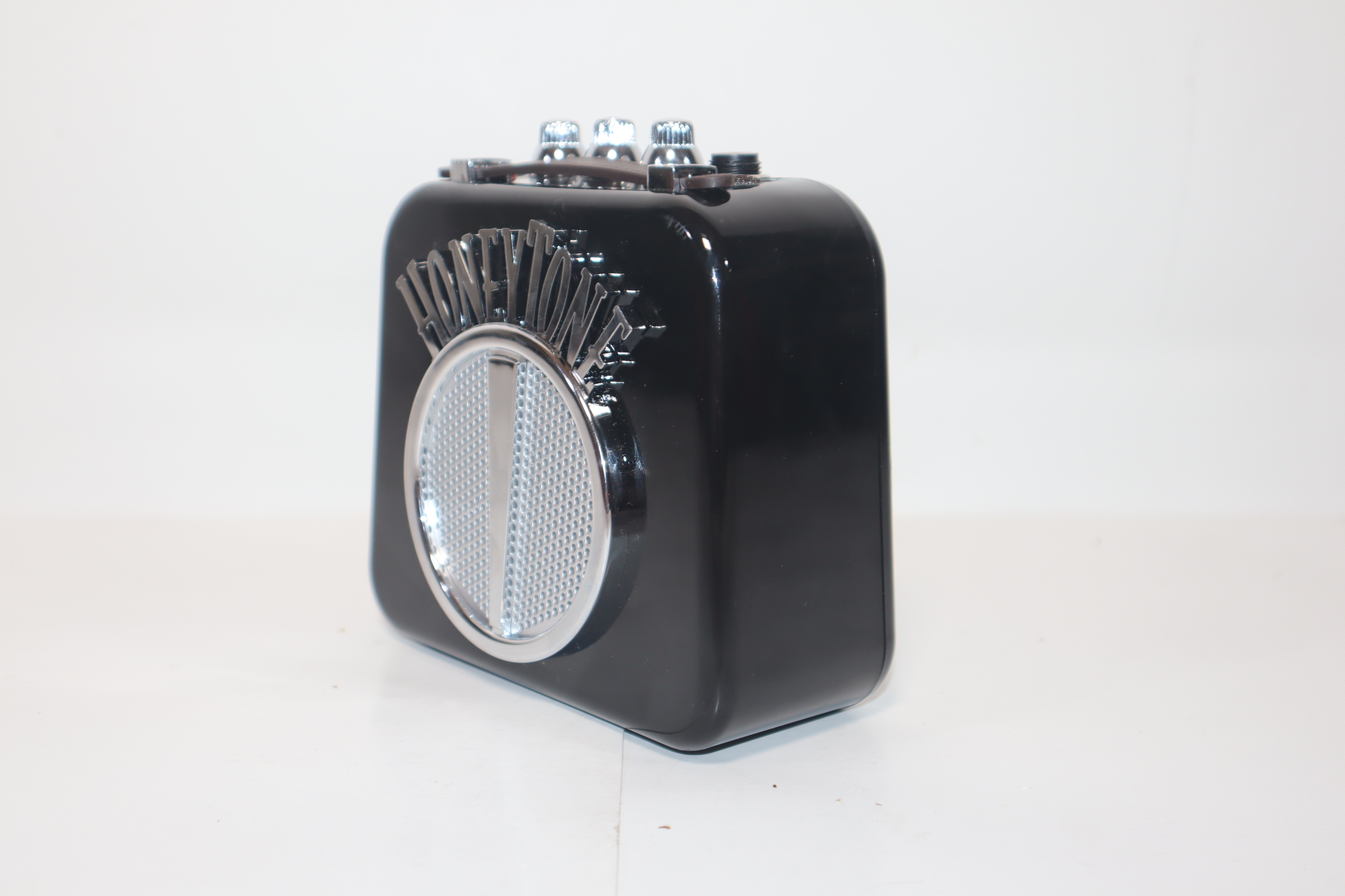 Danelectro Honeytone N-10 Black Battery & DC Powered Mini Guitar ...