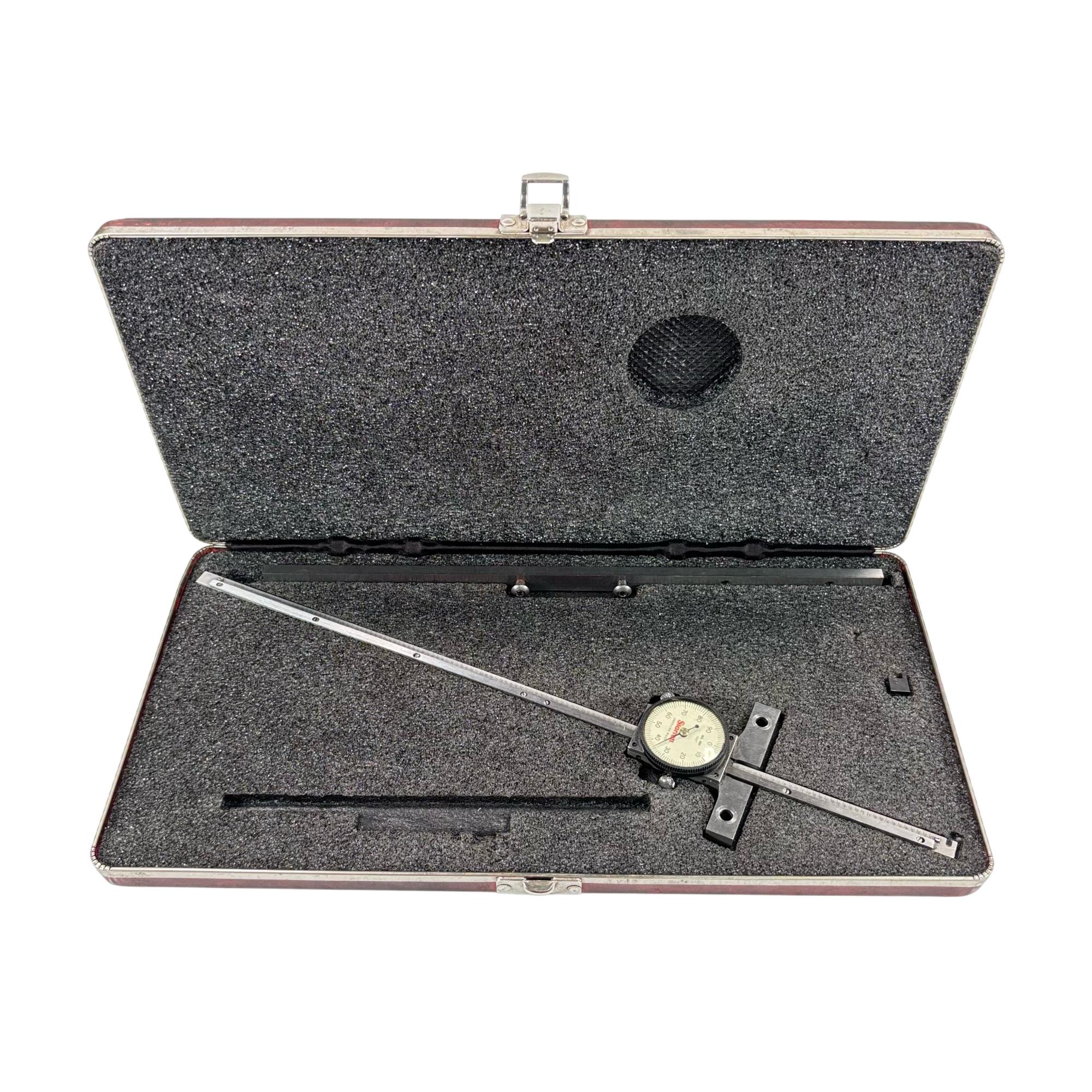 Starrett No. 450 0-12" .001? Precision Dial Depth Gage