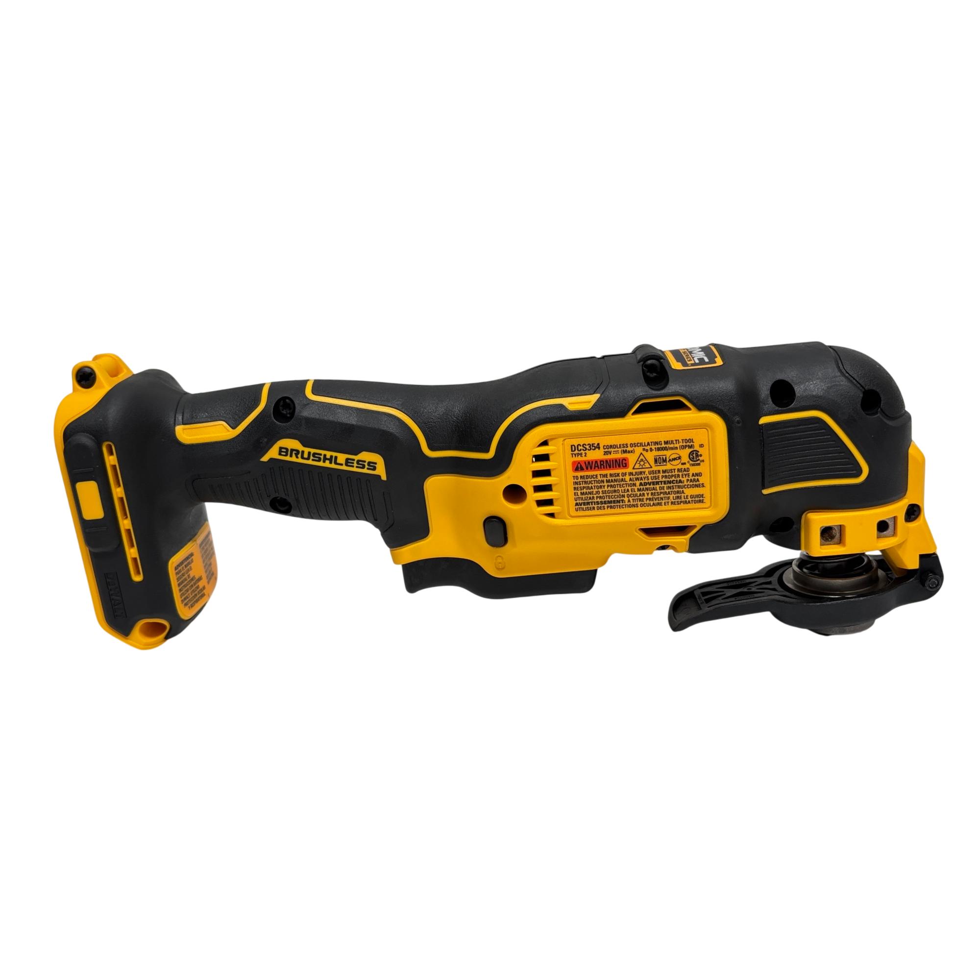 DEWALT DCS354 ATOMIC 20-Volt MAX Cordless Brushless Oscillating Multi-Tool