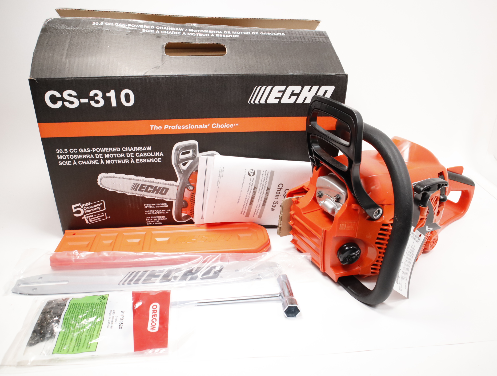 Echo CS-310 14 in. 30.5 cc Gas 2-Stroke Rear Handle Chainsaw Kit