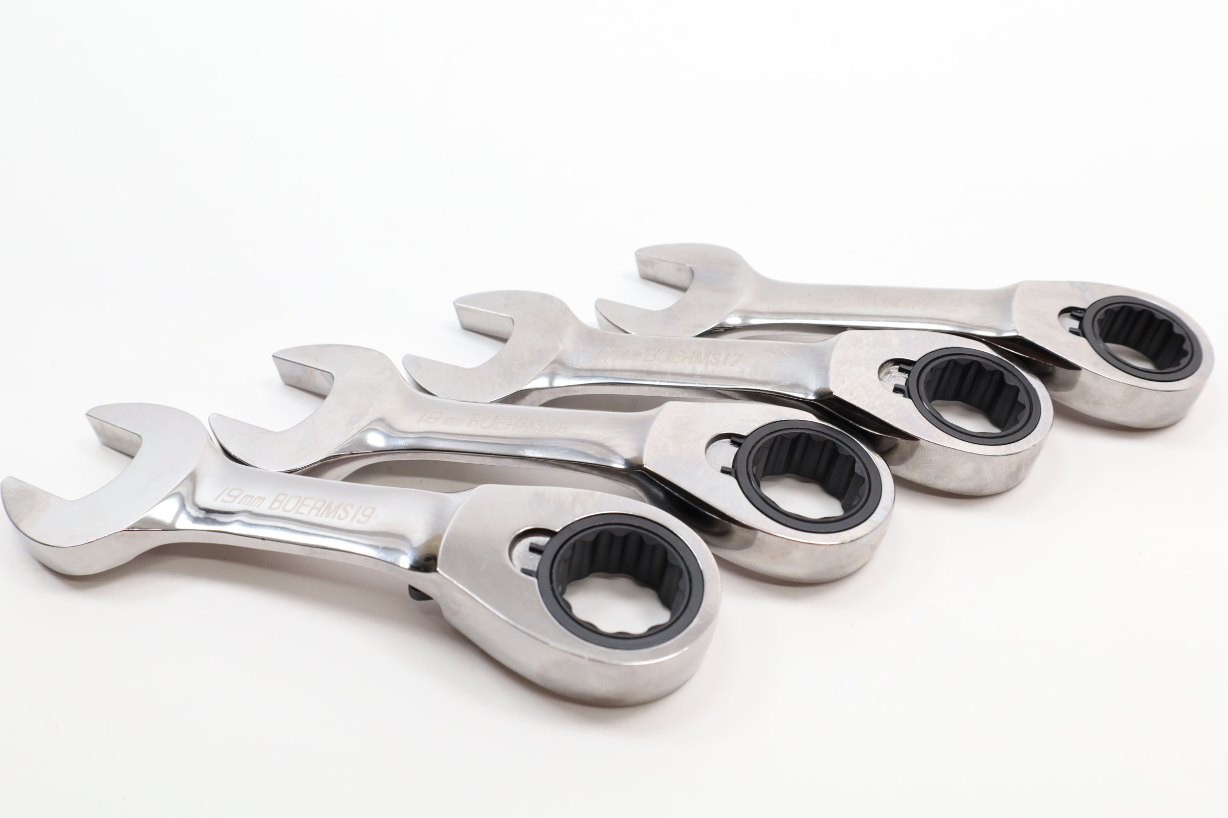 Blue-Point BOERMS712 12-Piece Metric Short Ratcheting Combination ...