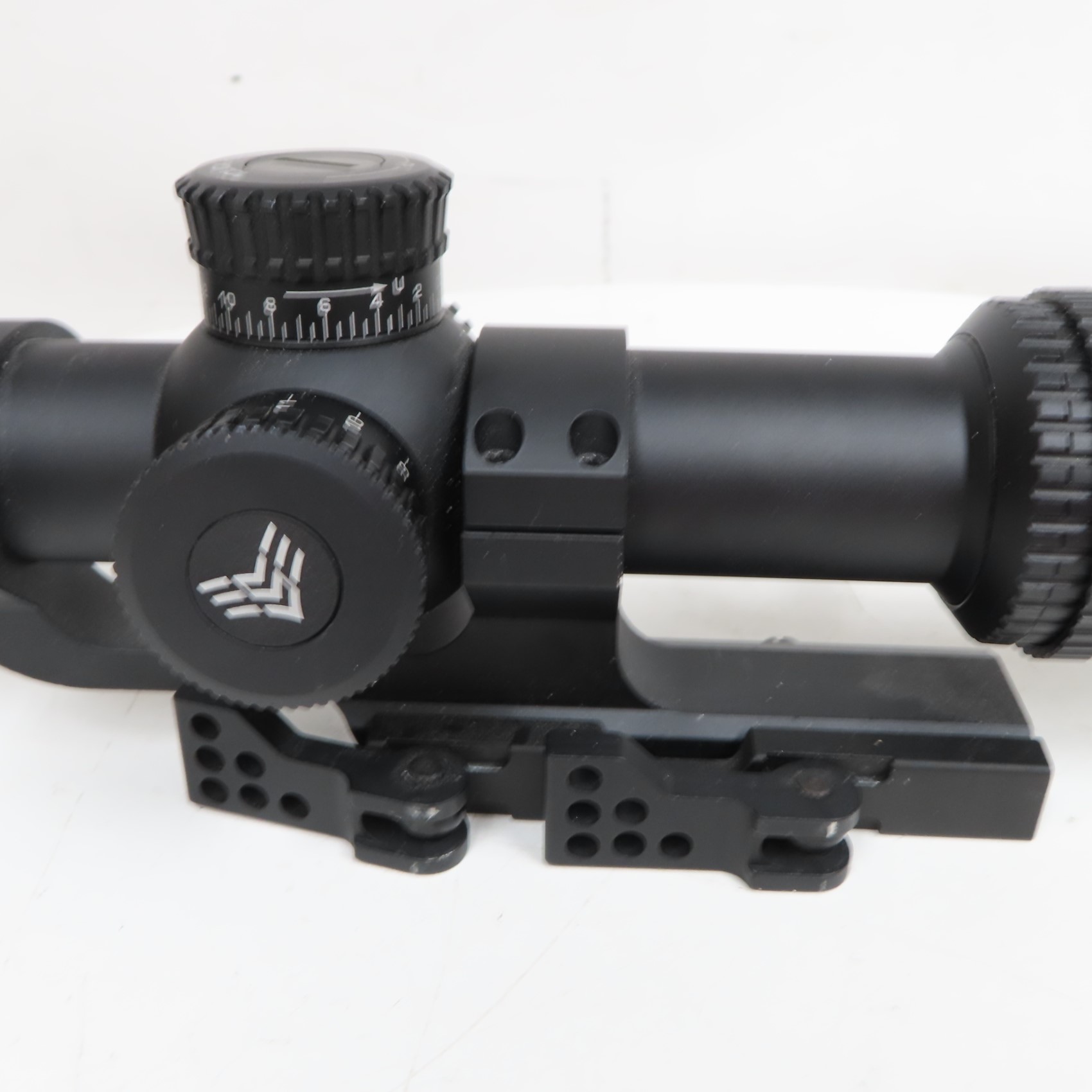 SwampFox Tomahawk LPVO 1-8x24mm MOA Red Dot Rifle Scope