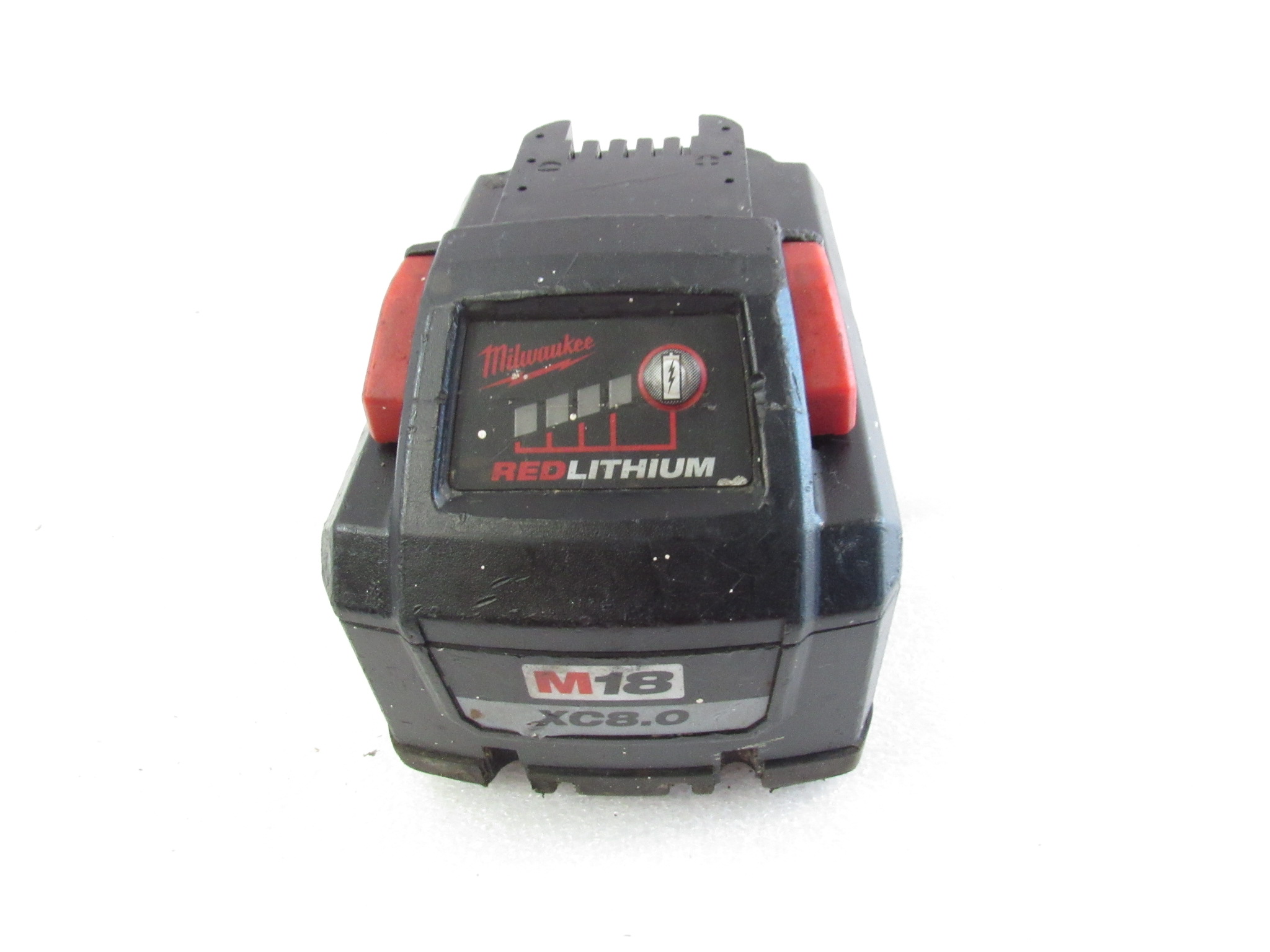 Milwaukee 48-11-1880 M18 18V Lithium-Ion HIGH OUTPUT XC 8.0 Ah Battery ...