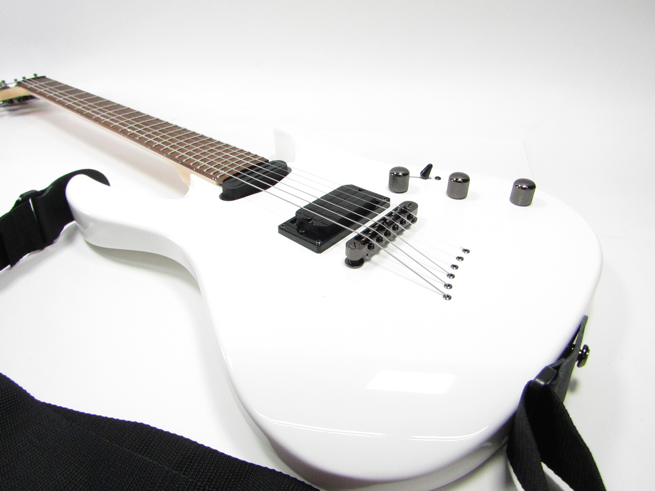 Mitchell MD200 Modern Double-Cutaway White Right Handed Electric Guitar