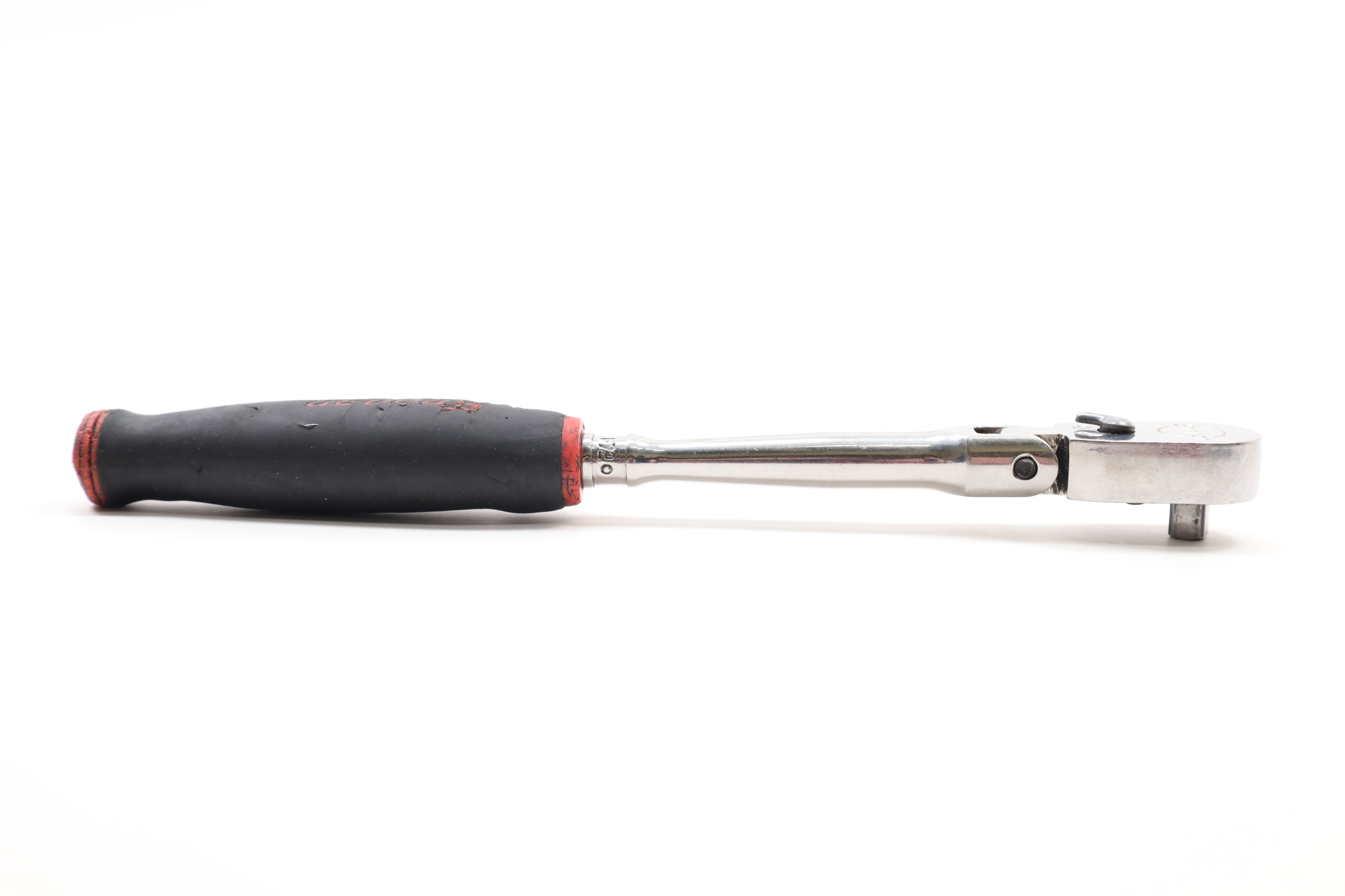 Snap-On Tools THLF72 1/4" Drive Soft Grip Long Handle Flex-Head Ratchet