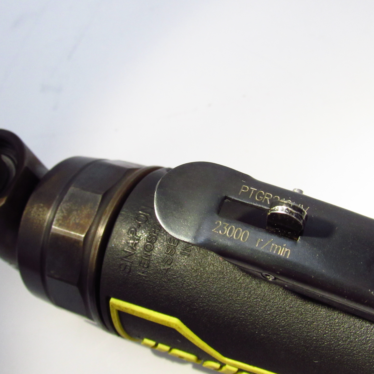 Snap-on Tools PTGR210HV 1/2 HP Right Angle Die Grinder - Hi-Viz