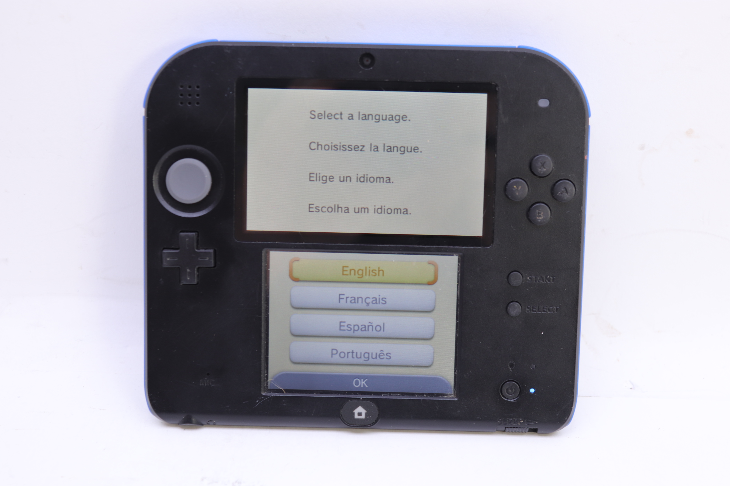 Nintendo 2DS FTR-001 Dual Screen 2D Handheld Video Game Console - 7573