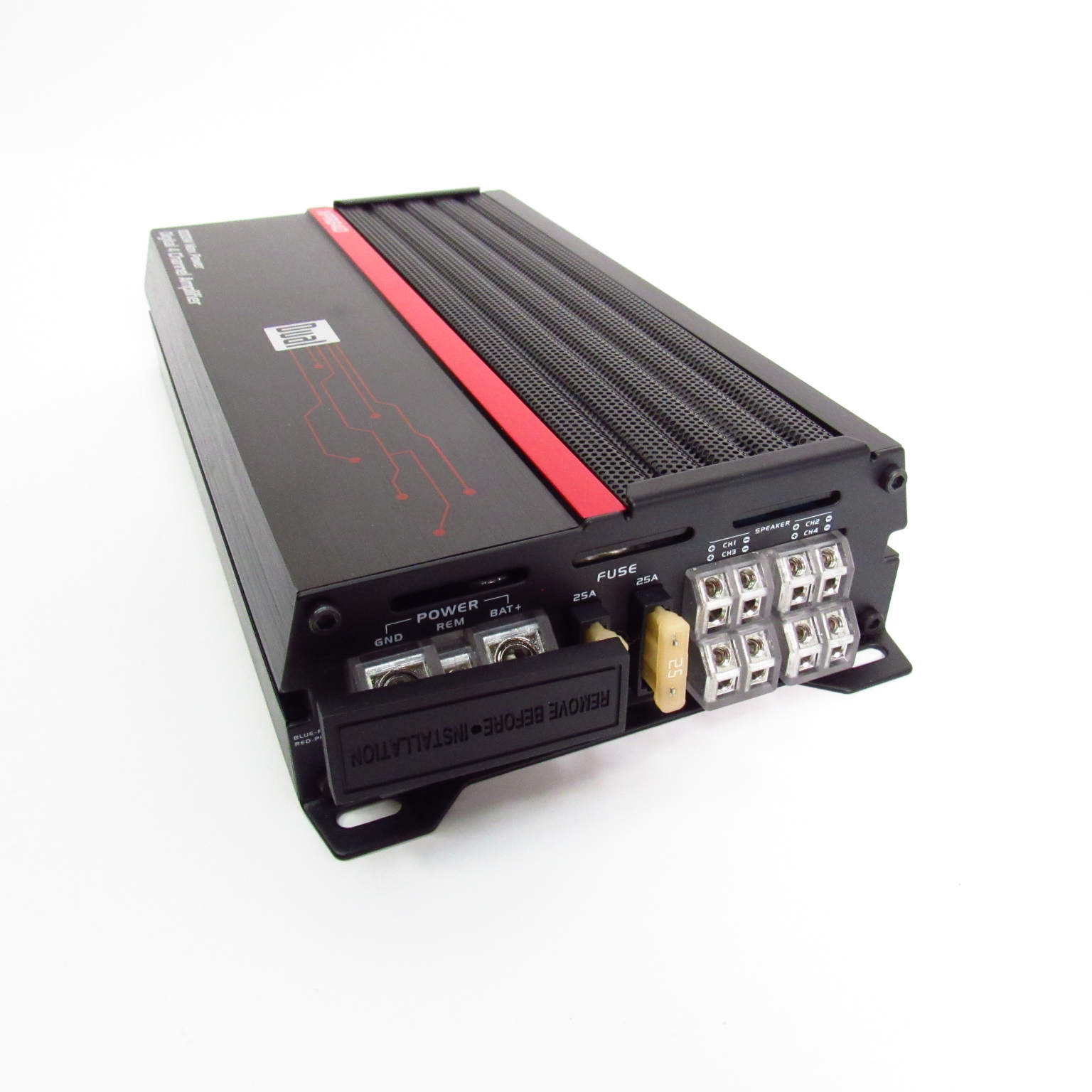 Dual XPR84D 4-Channel 1000W Max Class-D Car Audio Amplifier