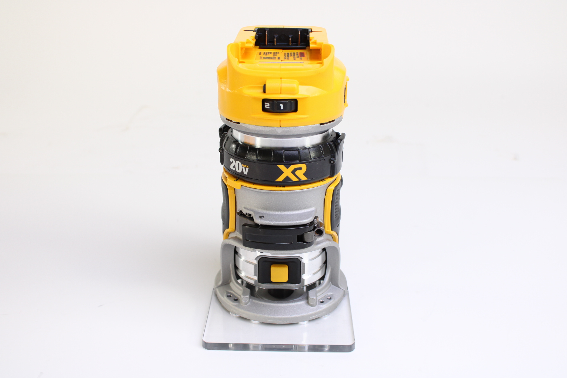 DeWalt DCW600B Brushless Fixed Base Cordless Compact Router