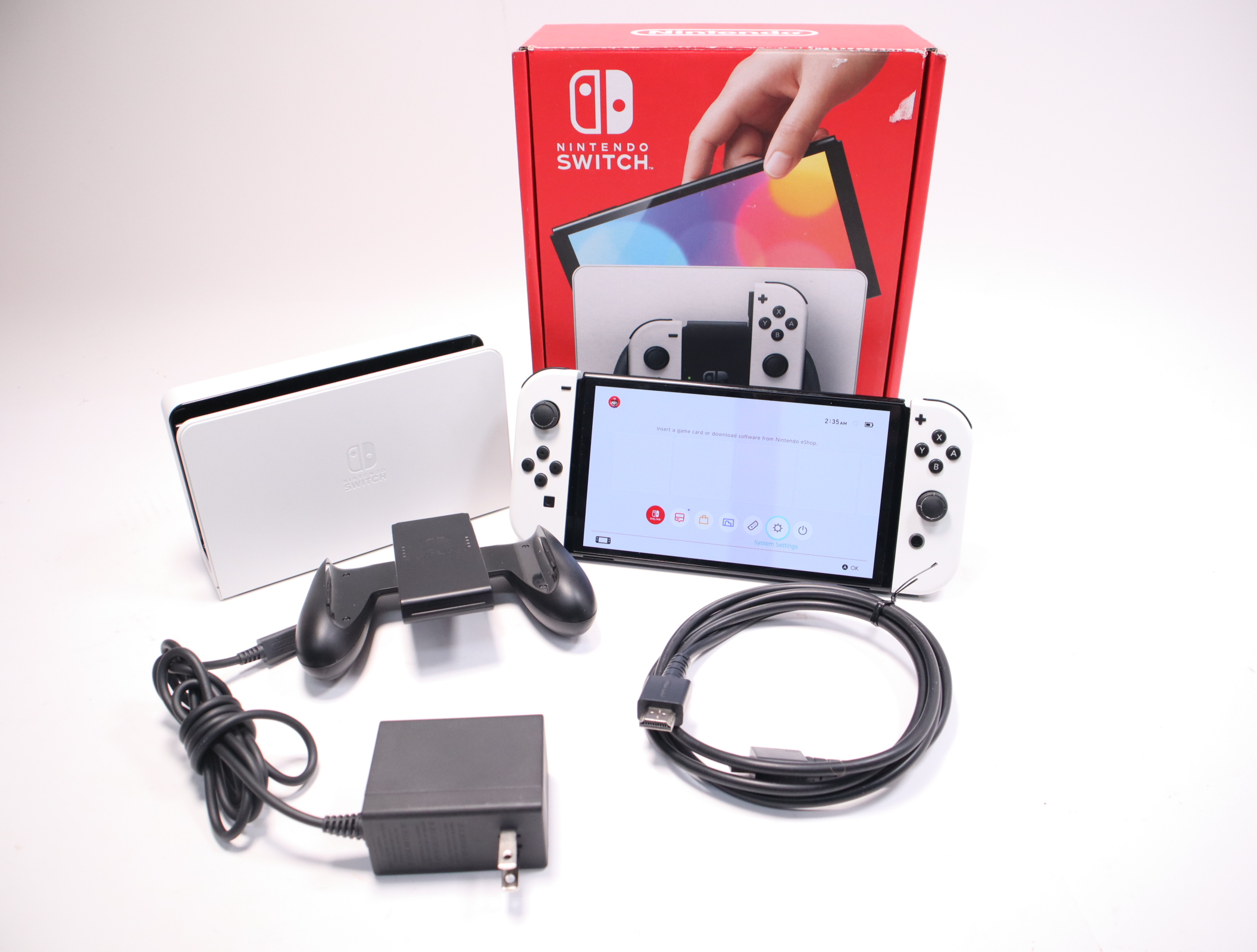 Nintendo Switch OLED HEG-001 Handheld Video Game System 64GB 0622